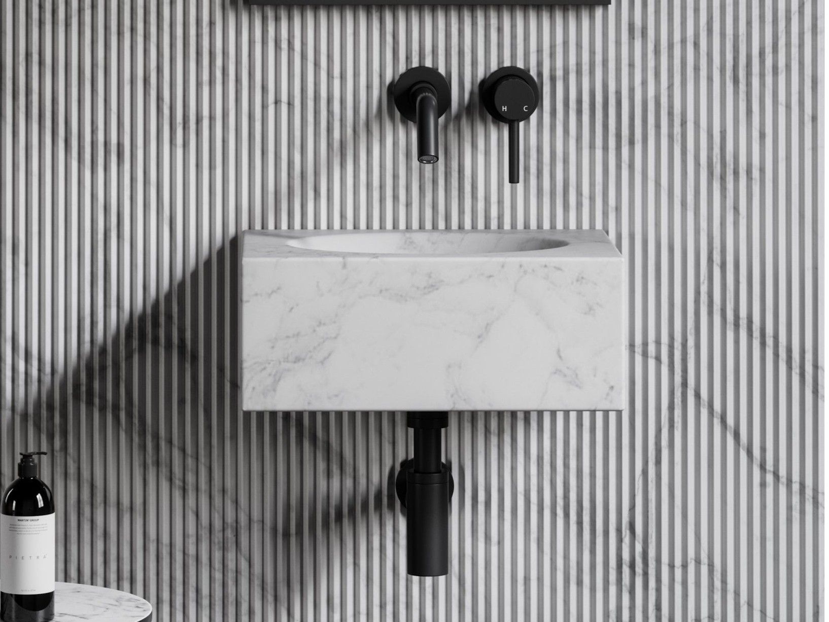 COCO | Carrara marble washbasin By LUSSO