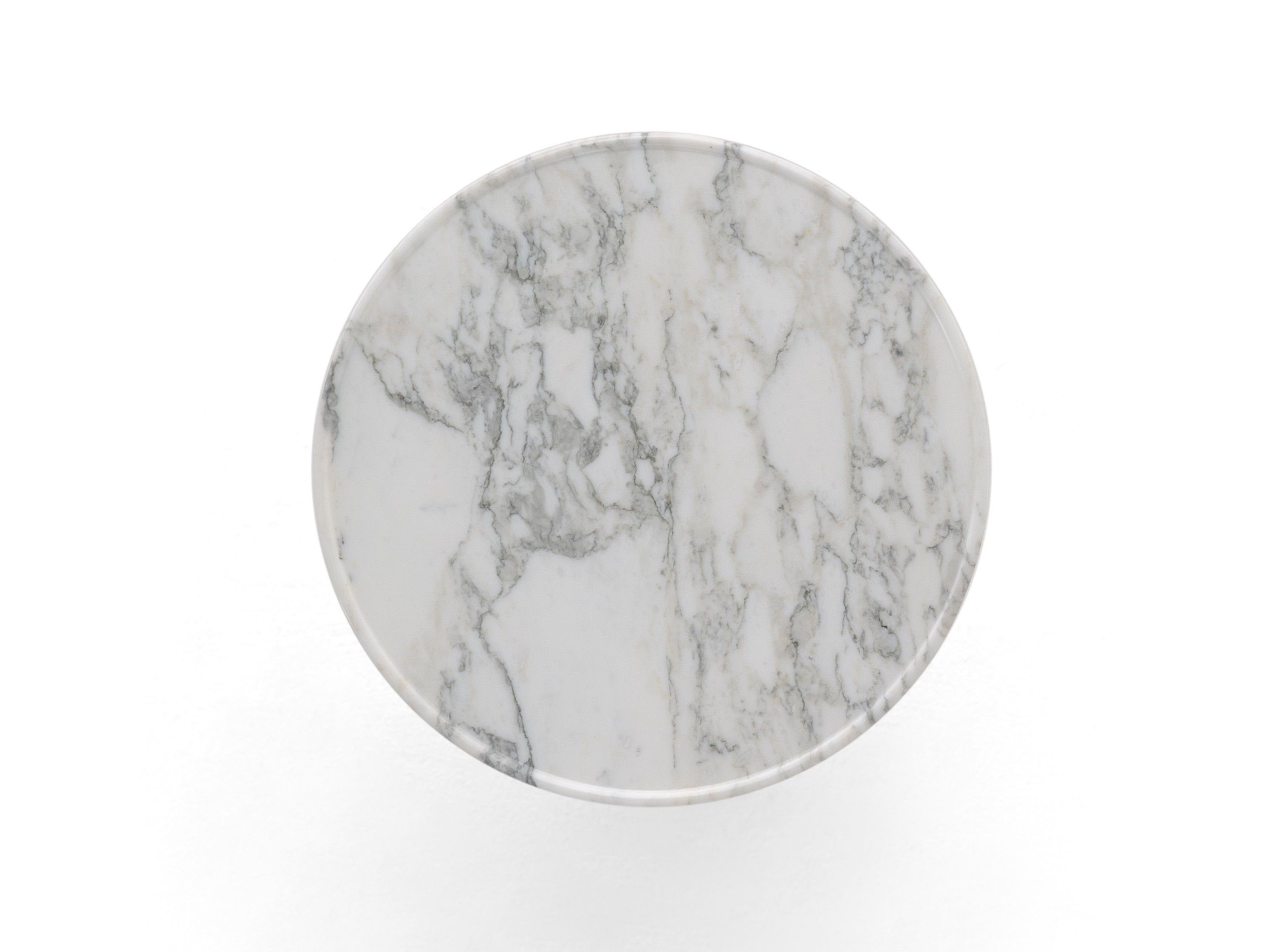 HOURGLASS Round marble coffee table By AMURA