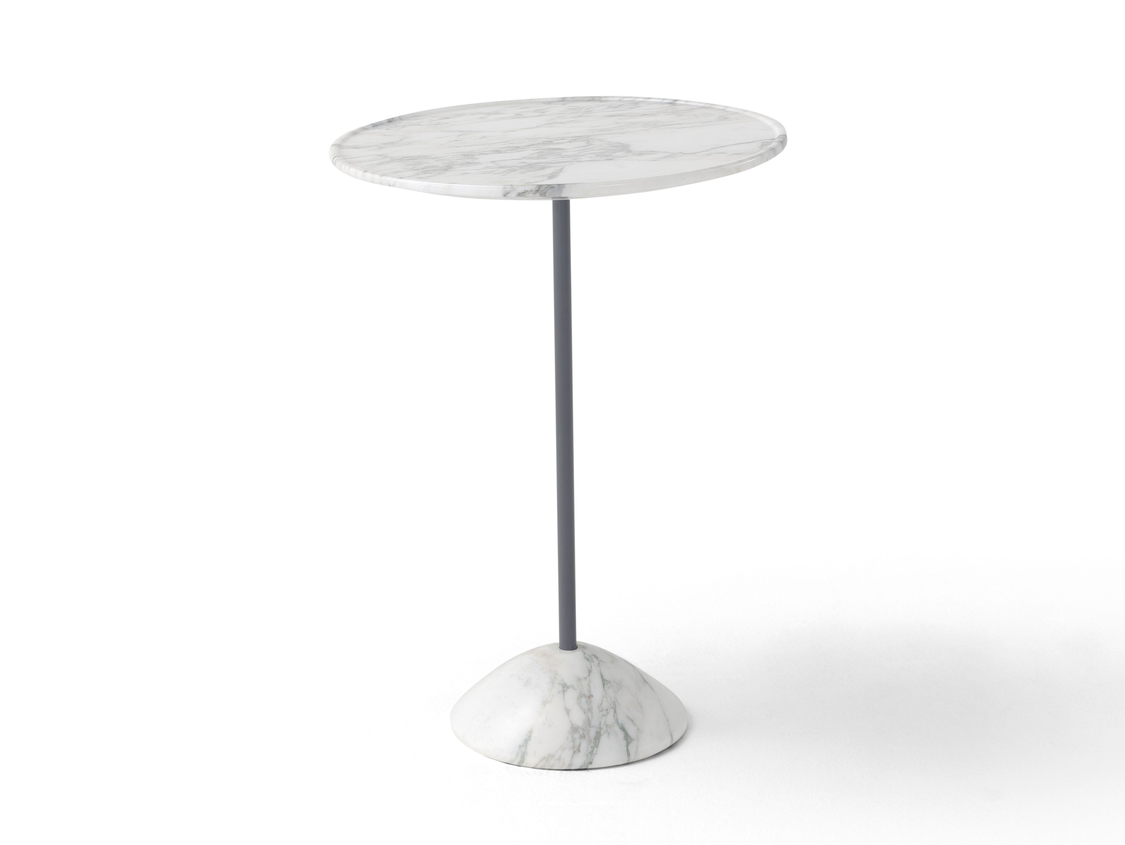 HOURGLASS Round marble coffee table By AMURA