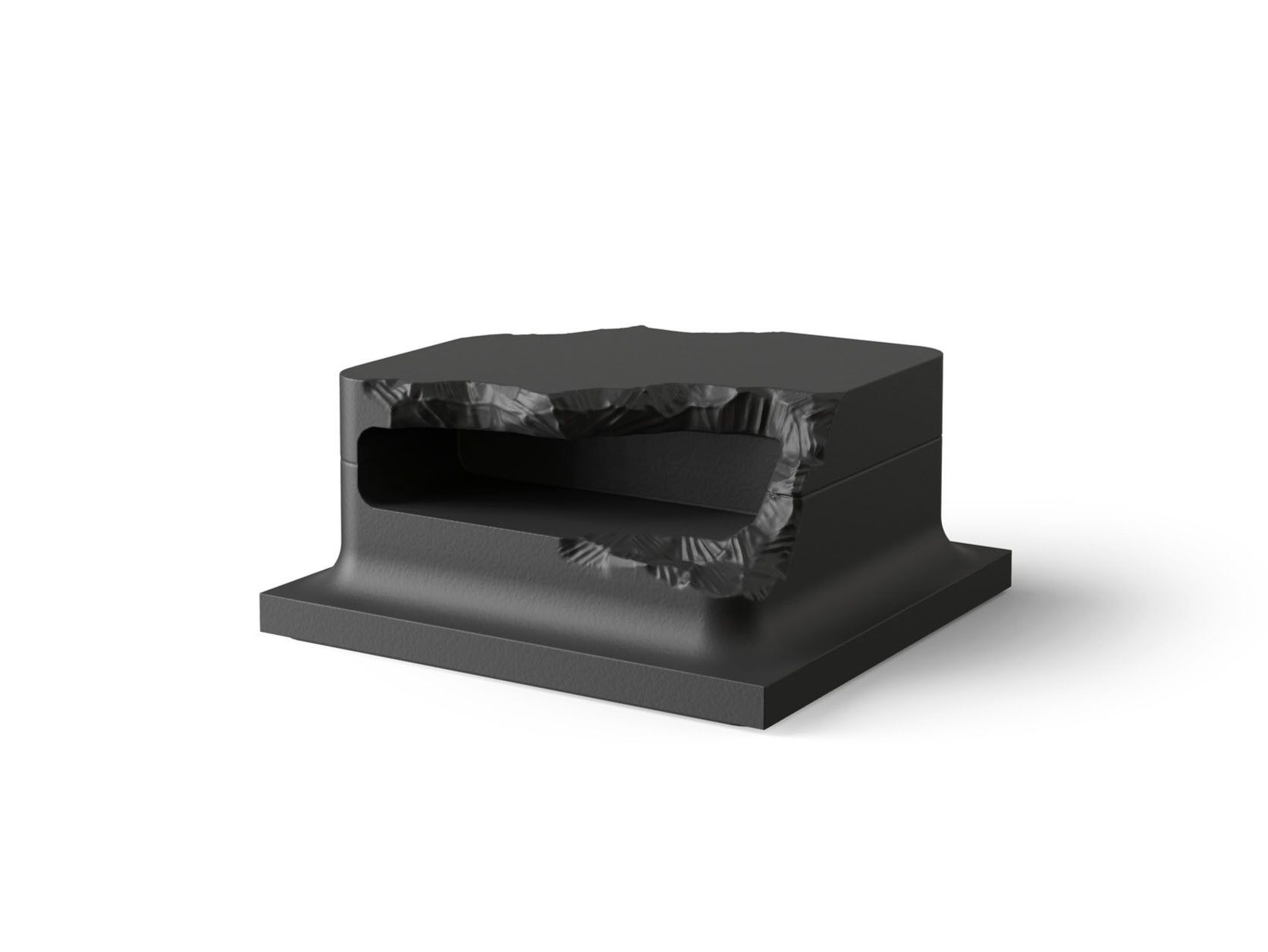 THE SCULPTED SERIES Polyurethane foam coffee table By Gufram | design ...