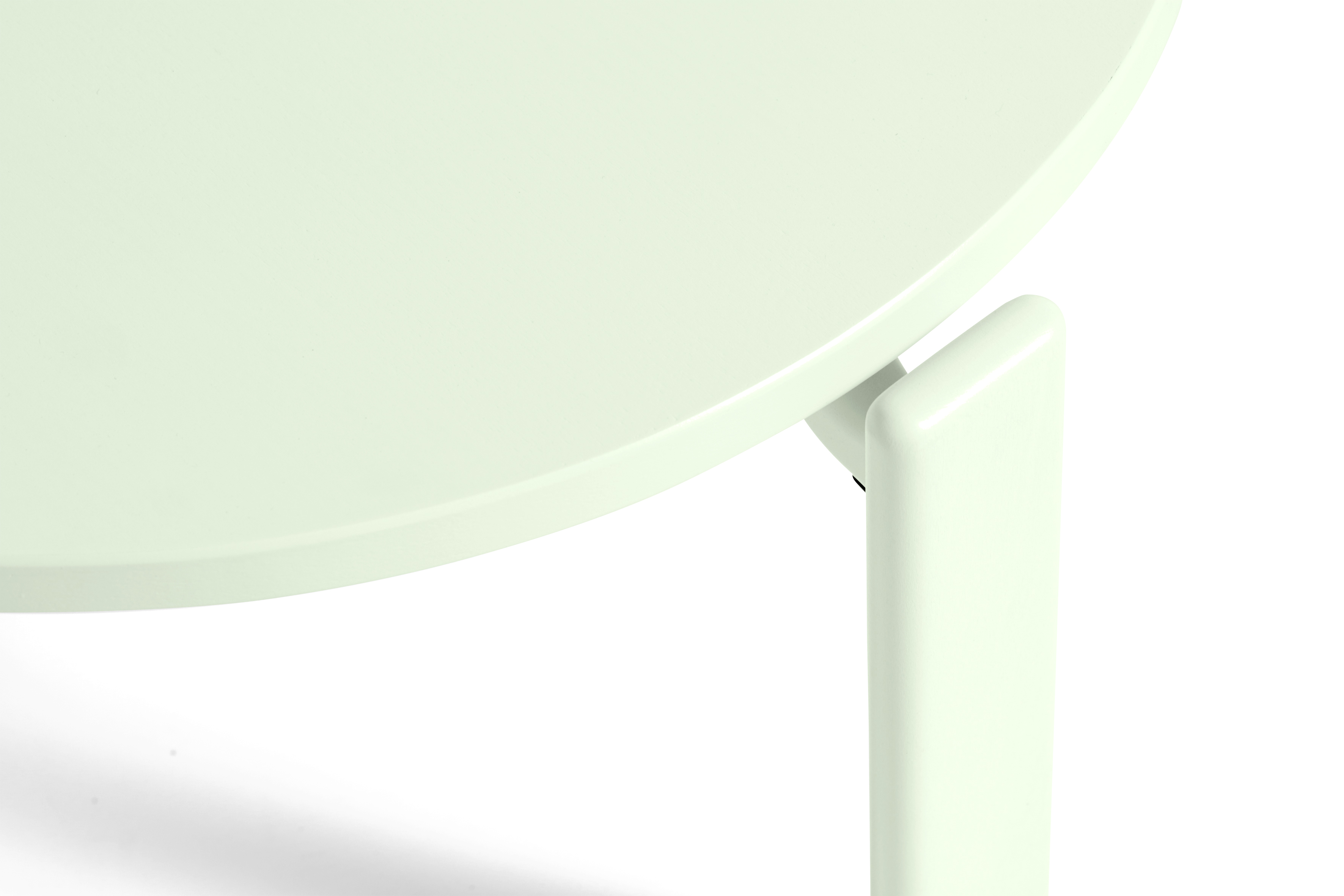REY Round beech coffee table By Hay | design Bruno Rey