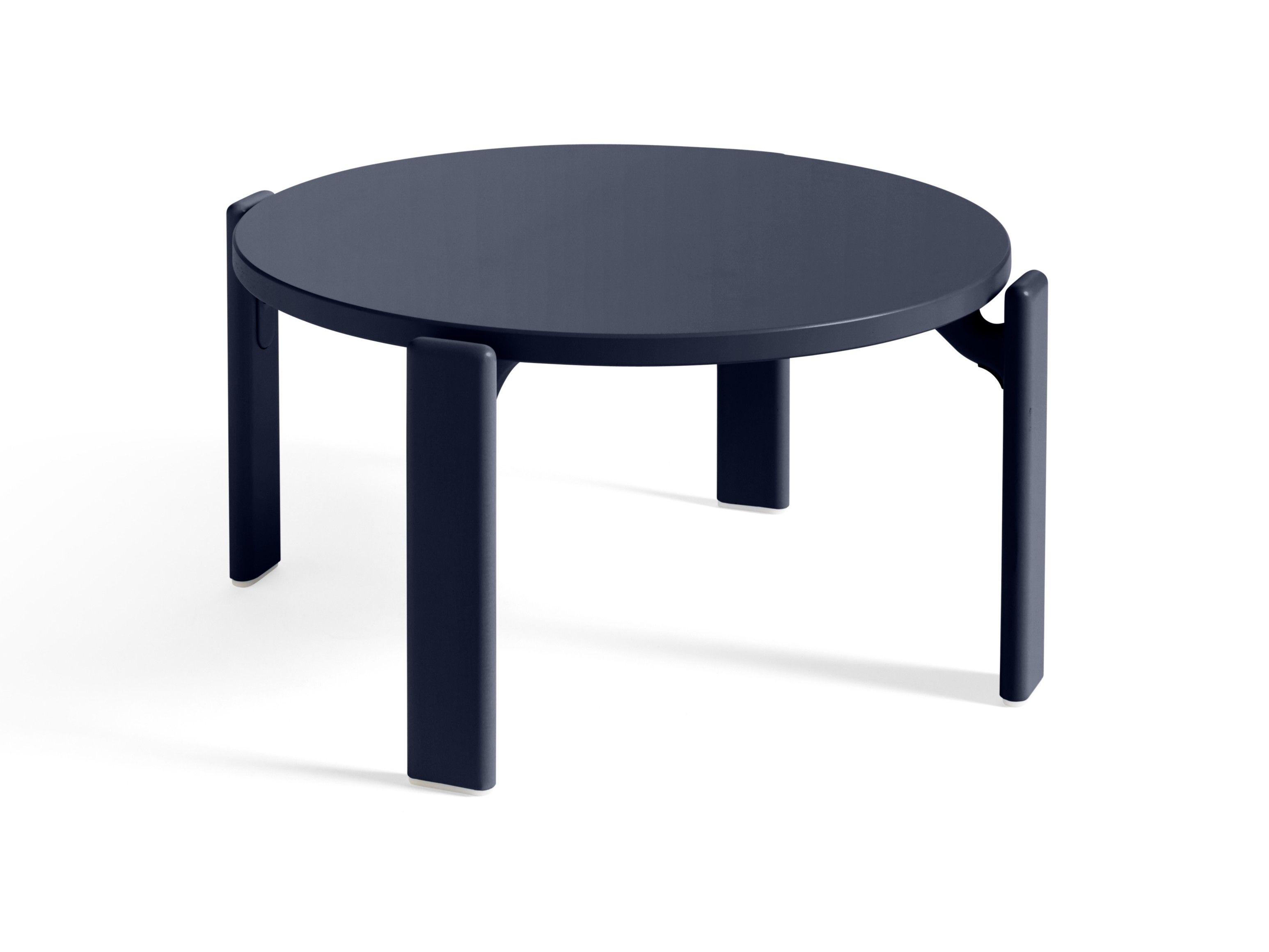 REY Round beech coffee table By Hay | design Bruno Rey