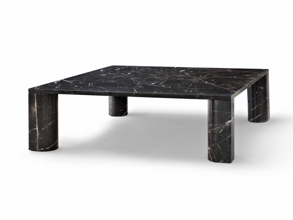 LOVE ME, LOVE ME NOT Square marble coffee table By Salvatori | design ...