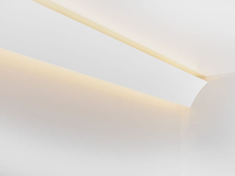 Aluminium linear lighting profile for LED modules COMO CORNER CURVED ...