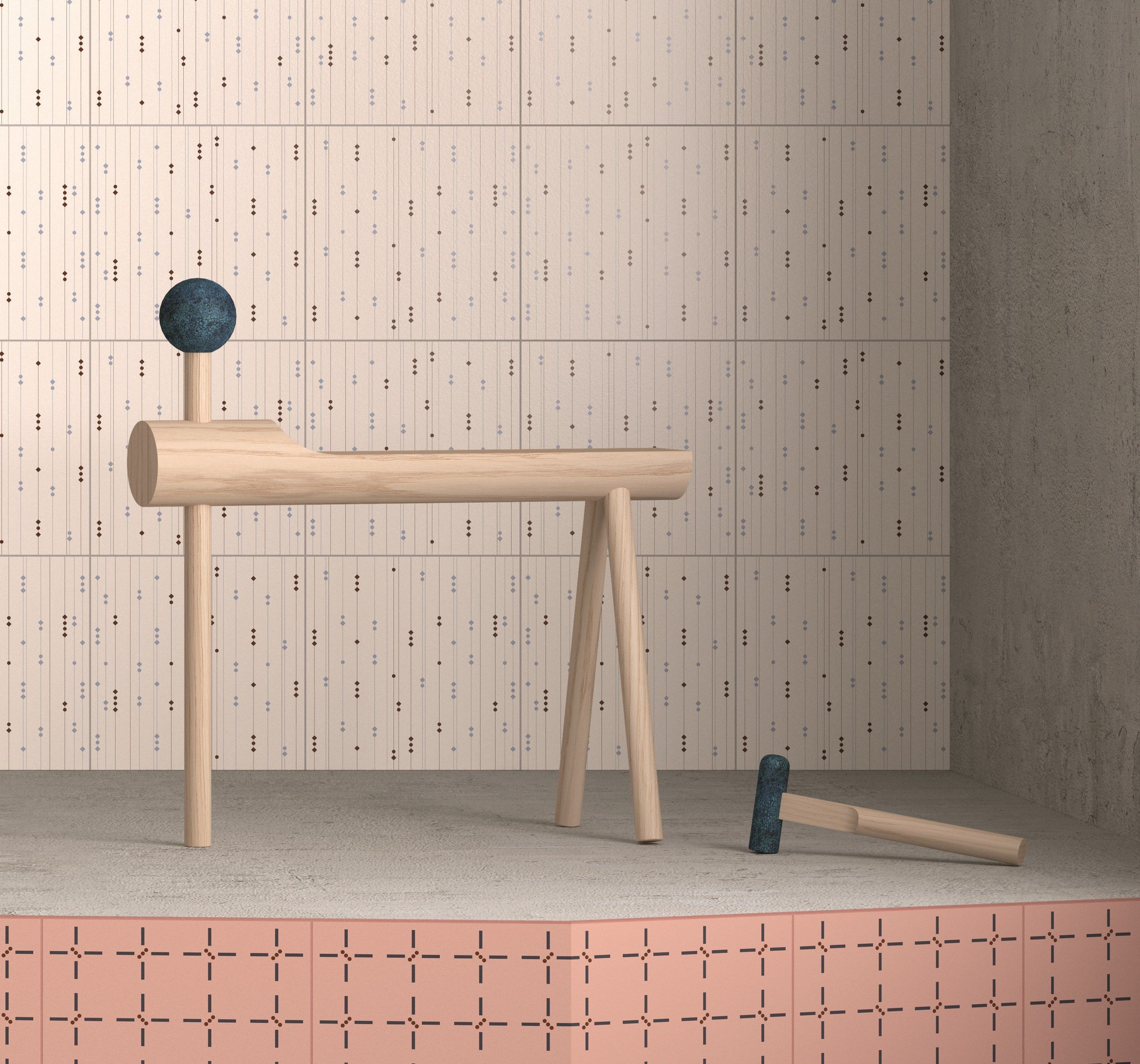 Glazed porcelain stoneware wall tiles CONFETTI Confetti Collection By ...