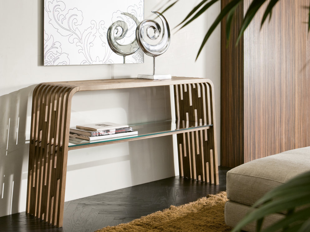 MILLERIGHE Rectangular solid wood console table By Pacini & Cappellini ...