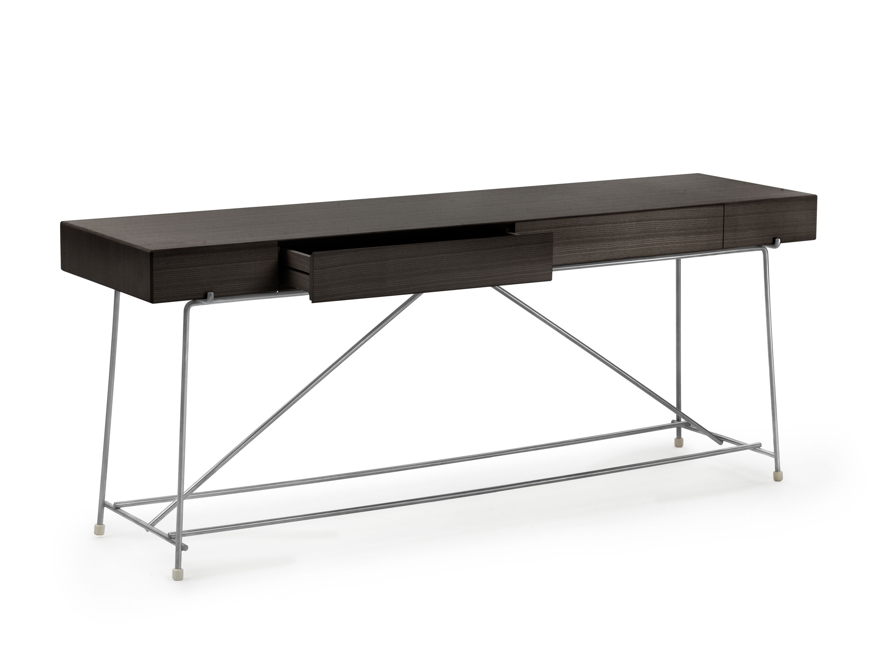 ANY DAY Rectangular console table with drawers By Flexform | design Christophe Pillet