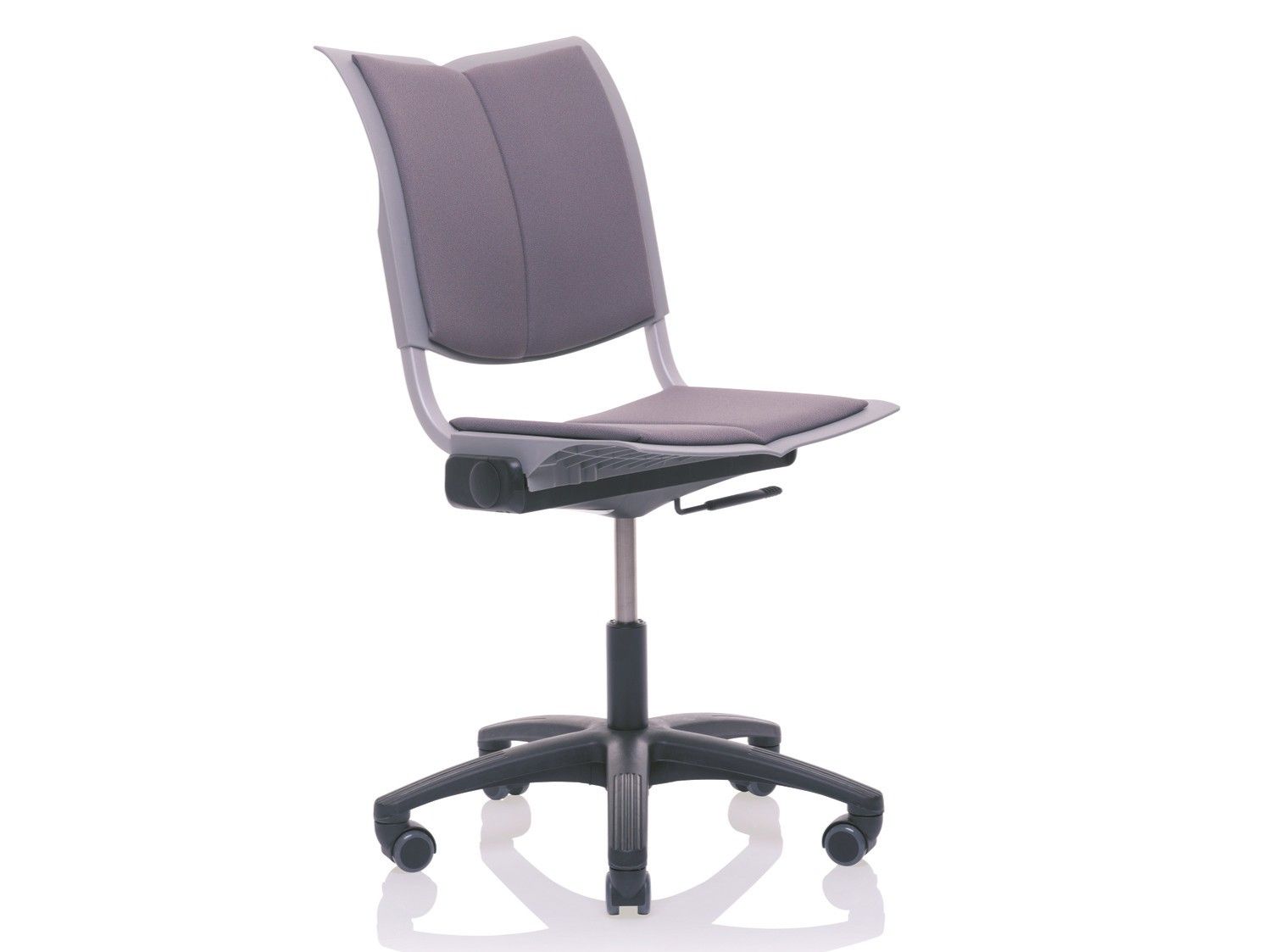 CONVENTIO WING Fabric office chair with castors with 5-Spoke base By ...