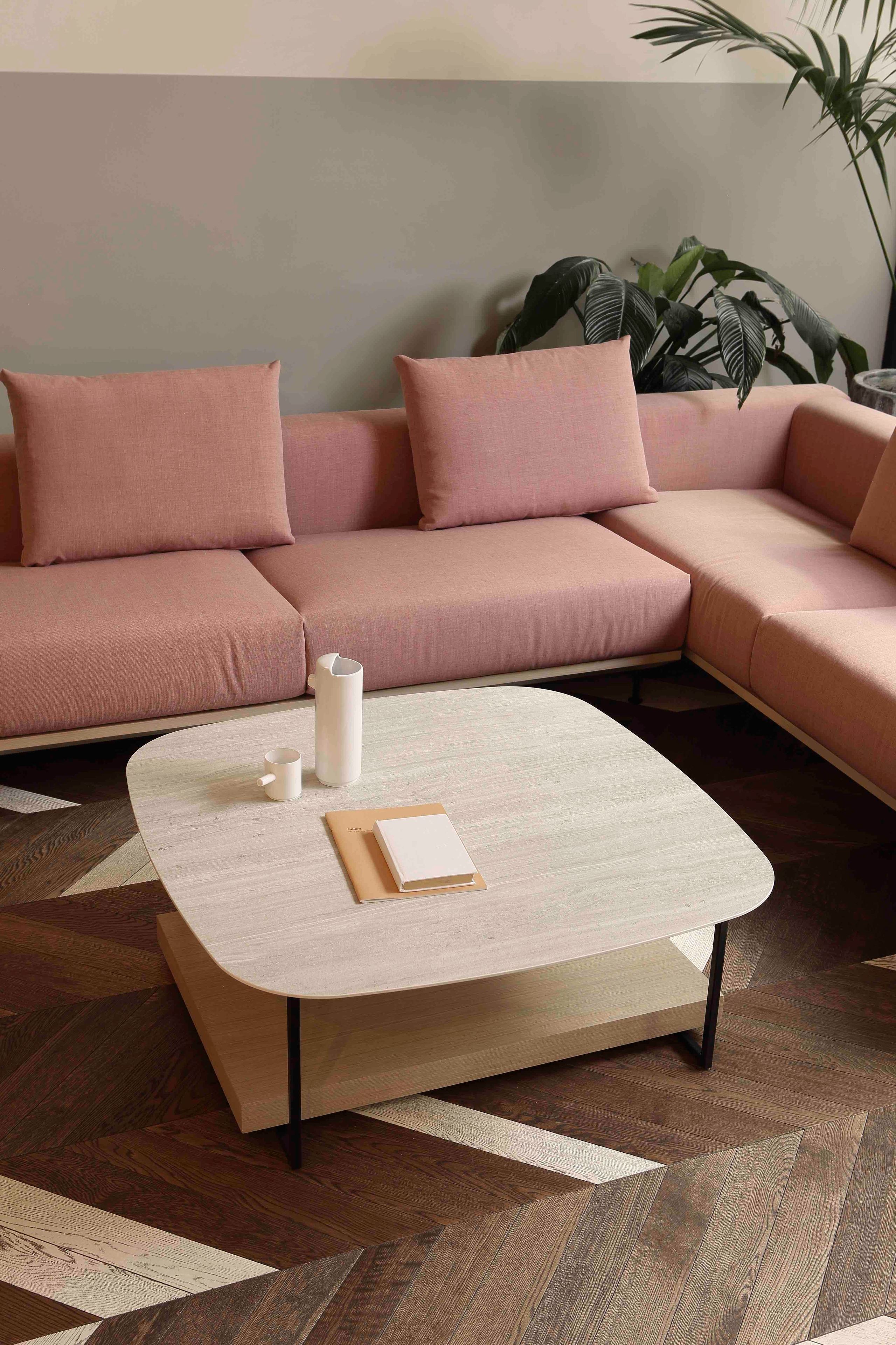 NOAH | Corner sofa NOAH Collection By Lebom design David Dolcini