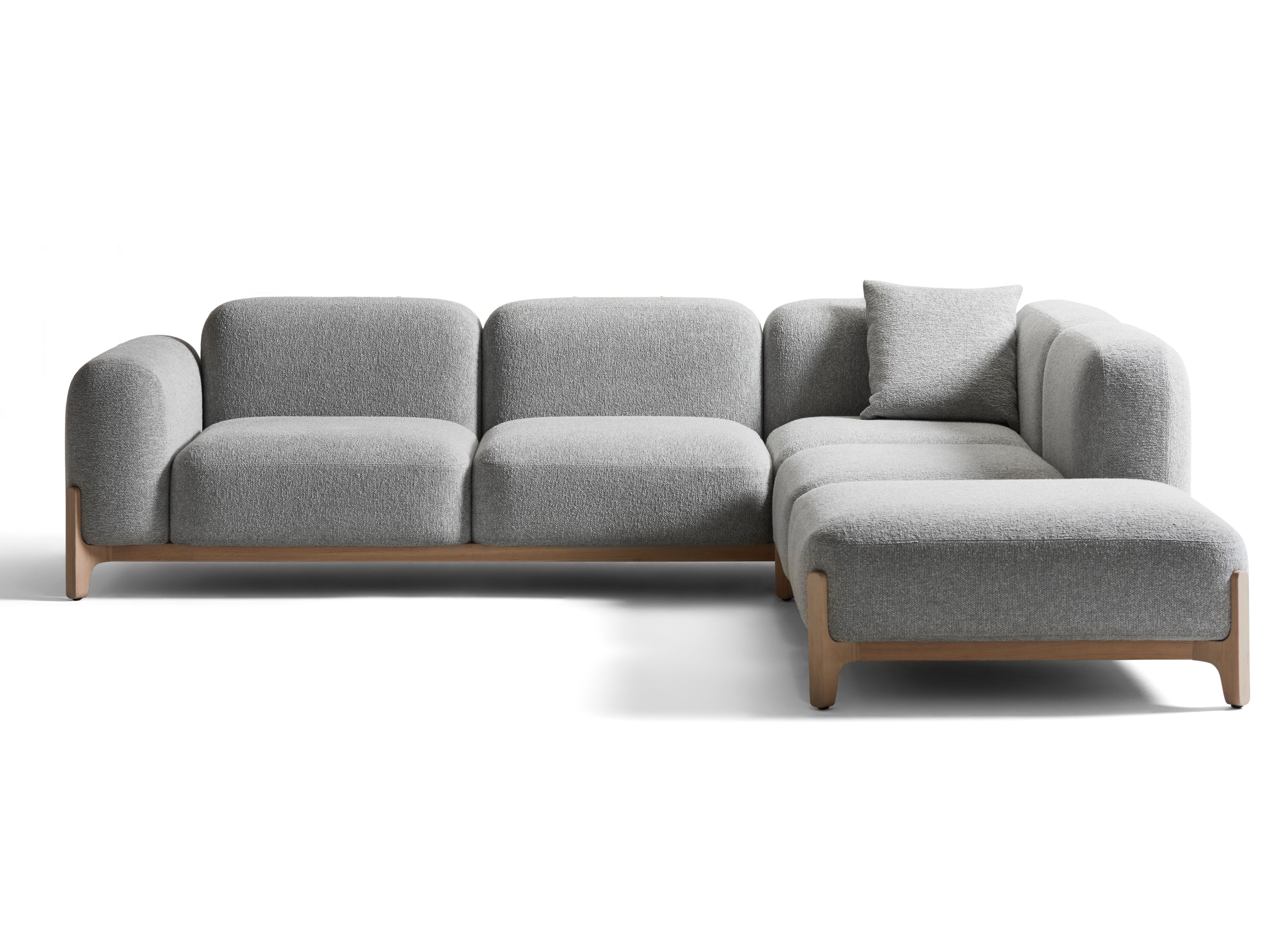 SABOT | Corner sofa By prostoria design Benjamin Hubert, Layer