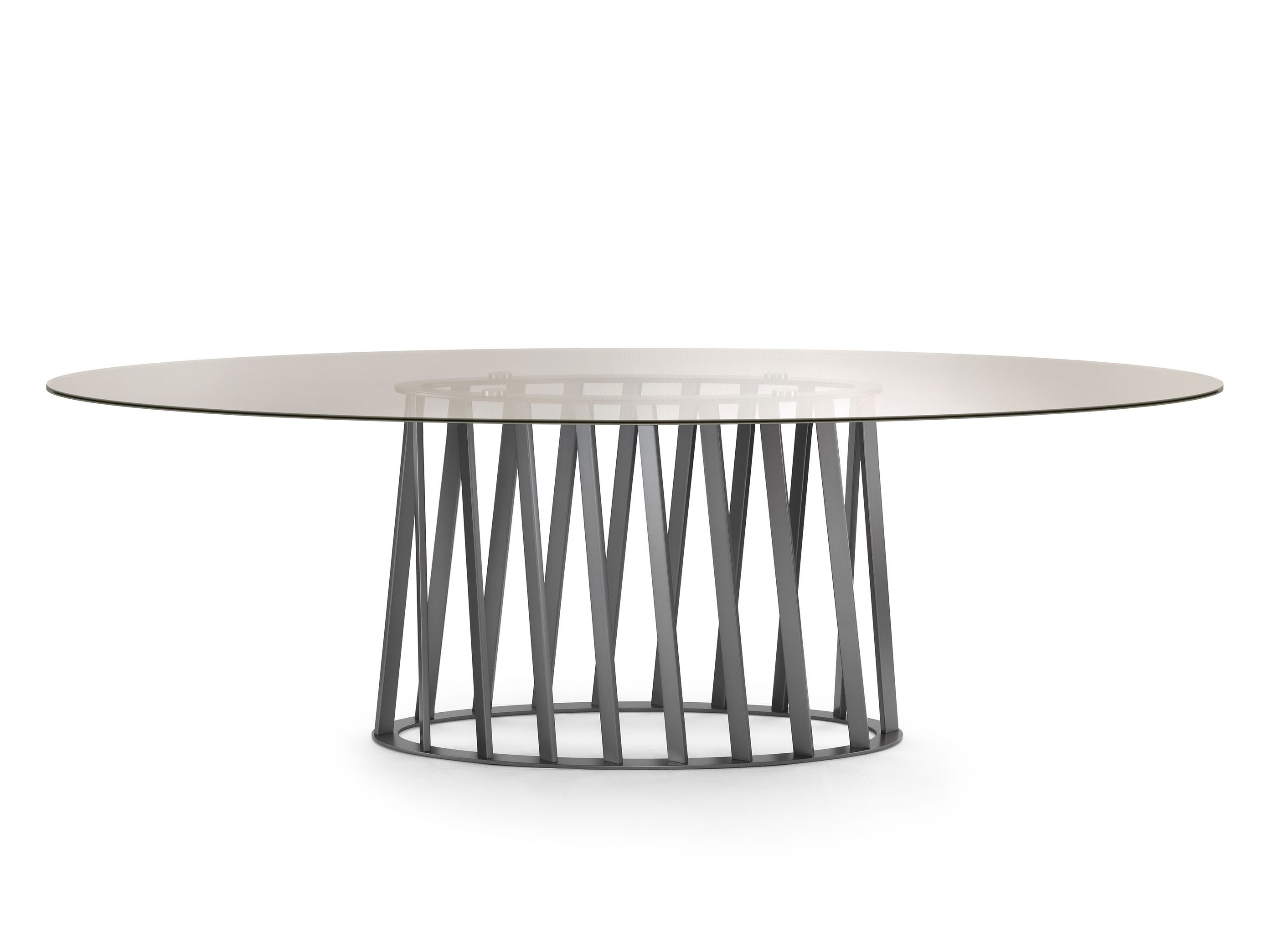 COSMO Tempered glass dining table By Pacini & Cappellini | design ...