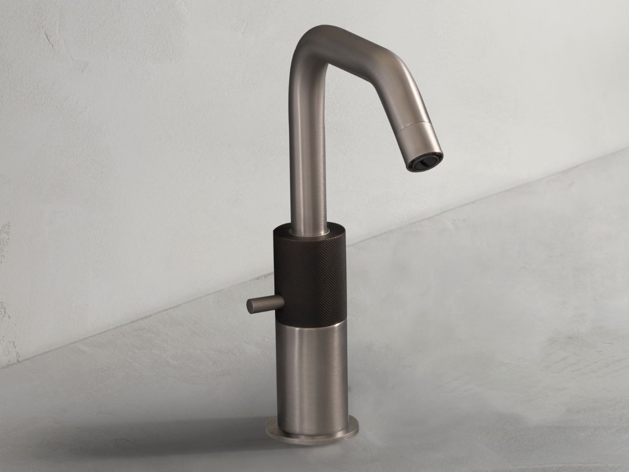 TITANIUM | Countertop washbasin tap Titanium Collection By The ...