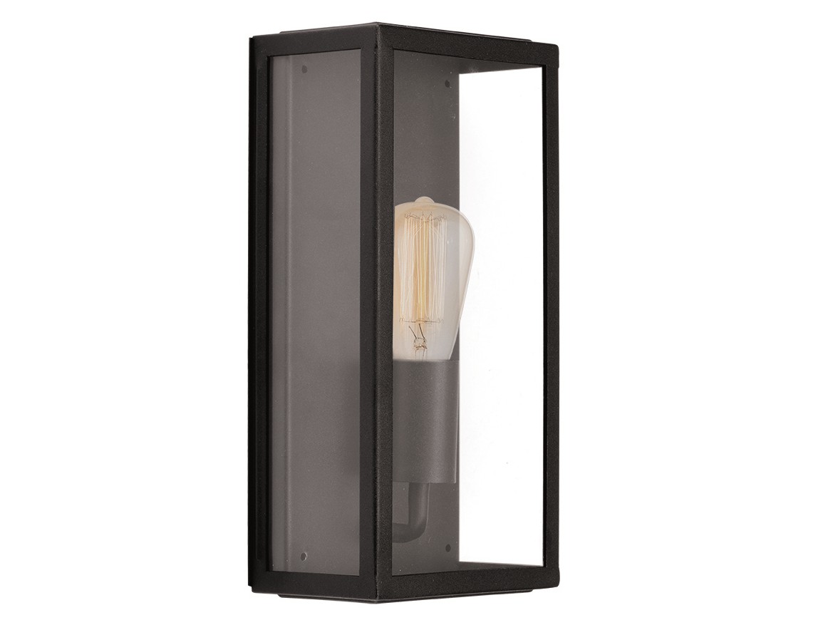 Direct light Glass and Stainless Steel Outdoor wall Lamp COUNTRY 2 By ...