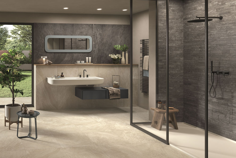 COUNTY BEIGE outdoor floor tiles By Panaria Ceramica