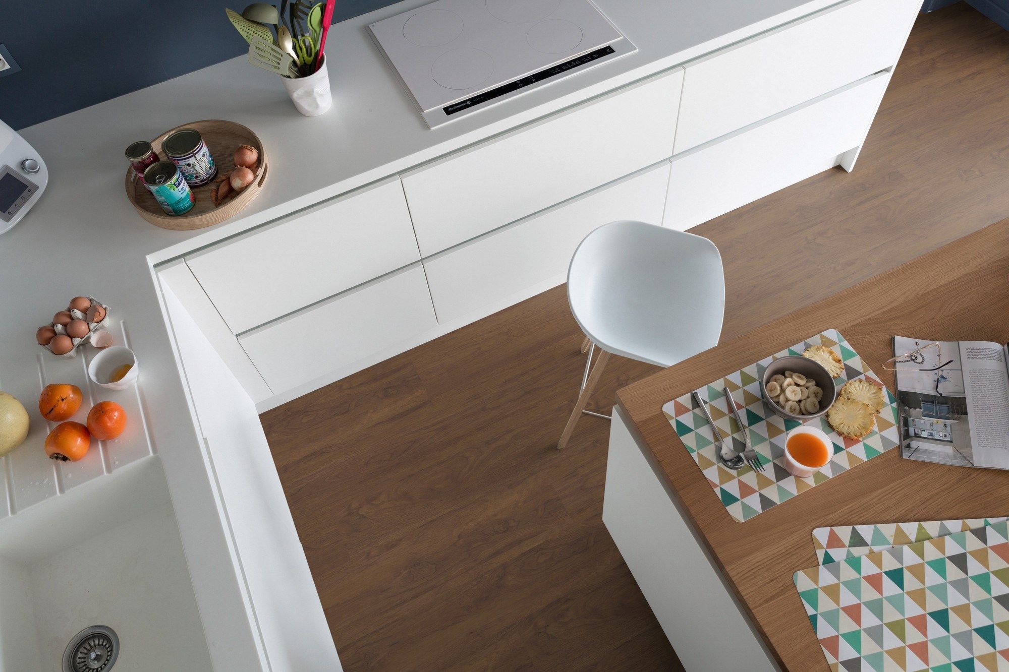 LUXURY VINYL TILES LVT flooring with wood effect By gerflor