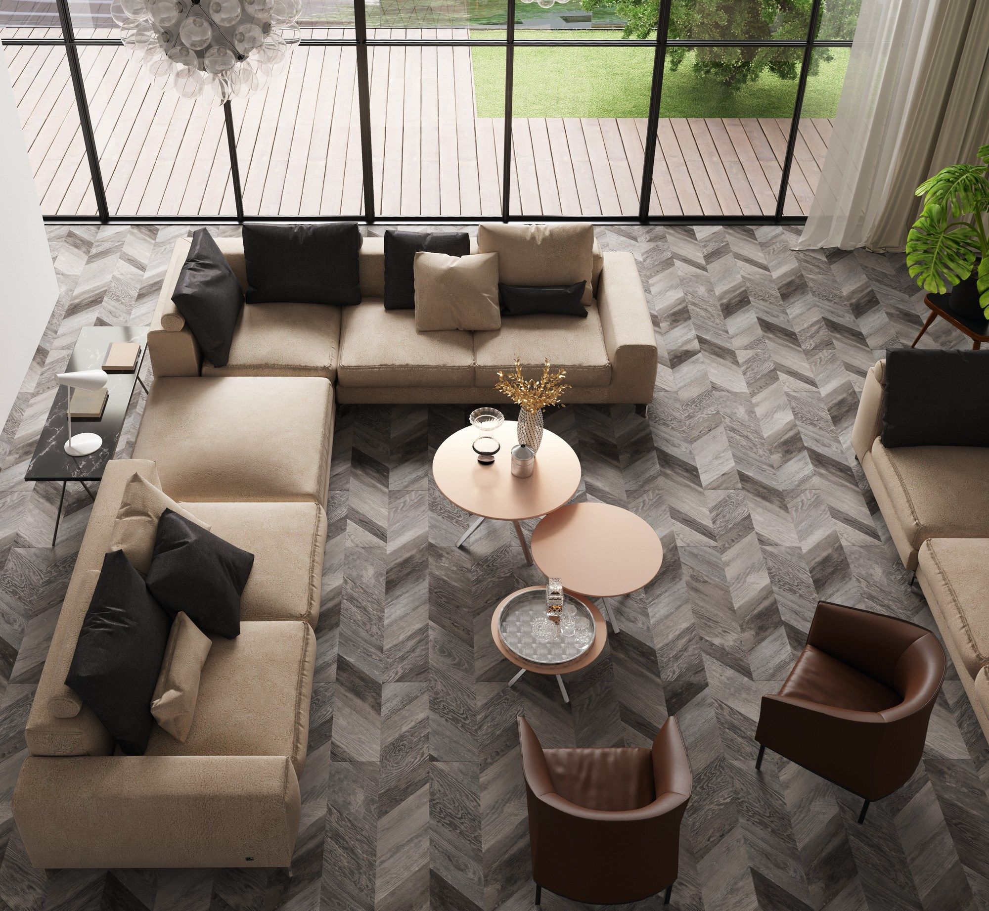 LUXURY VINYL TILES LVT flooring with wood effect By gerflor