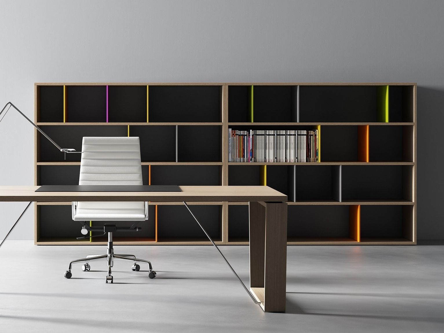 CREDENZA | Open office shelving By BK Contract design Gabriel Teixidó