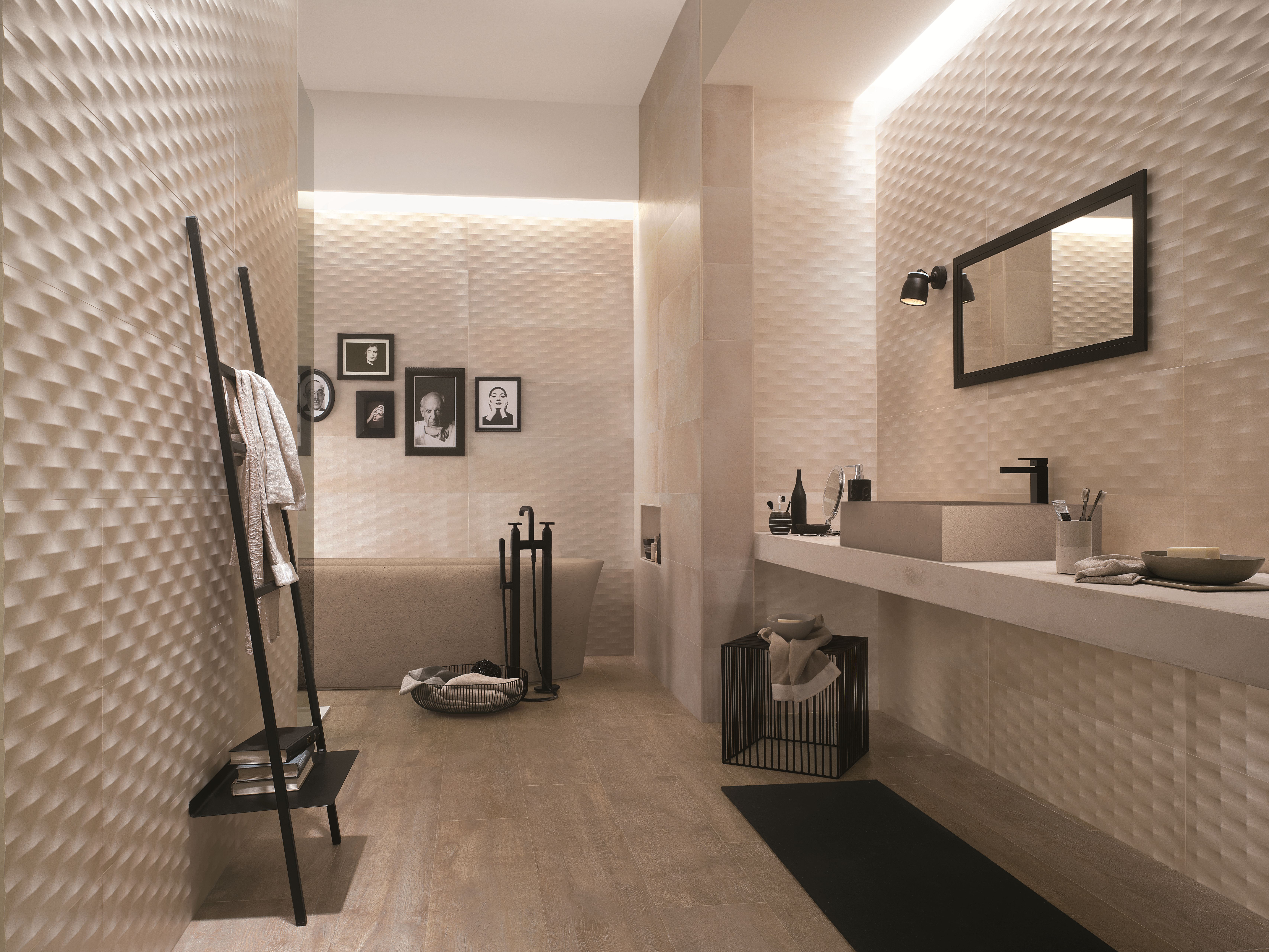 CRETA DIAMANTE | Rivestimento tridimensionale Collezione Creta By FAP ...
