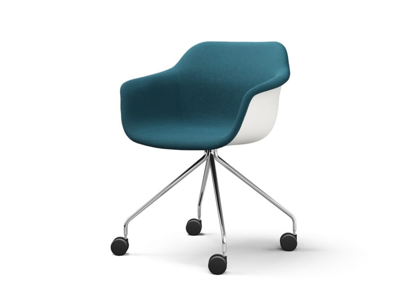 CRONA LIGHT TOUCH | Chair with castors crona Collection By Brunner ...
