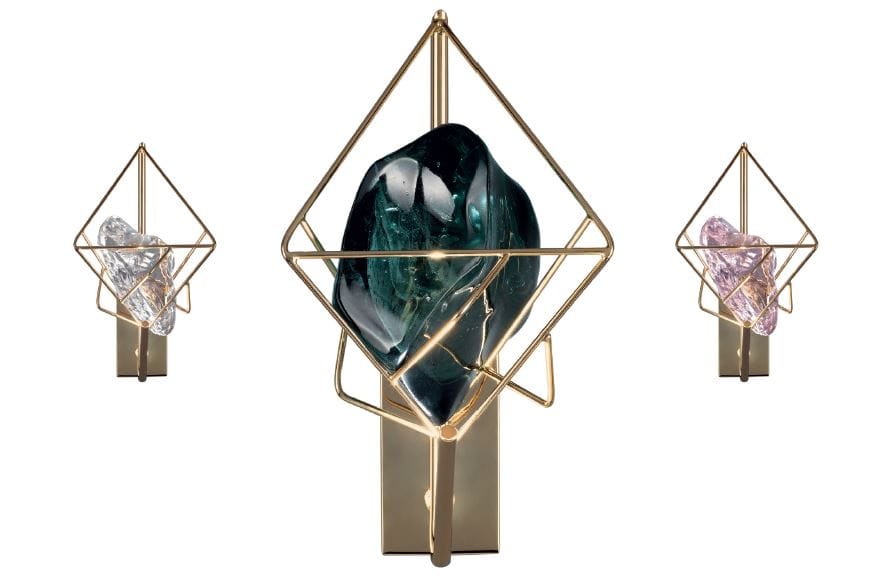 CRYROCK Crystal metal table lamp By Euroluce Lampadari | design Michele ...