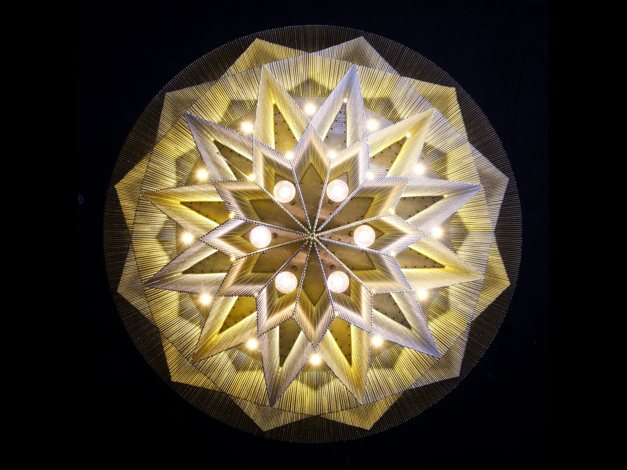 CRYSTAL MANDALA | Ceiling lamp Mandala Collection By Willowlamp