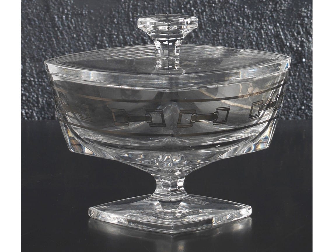 CRYSTAL | Cookie jar Crystal Collection By Formitalia