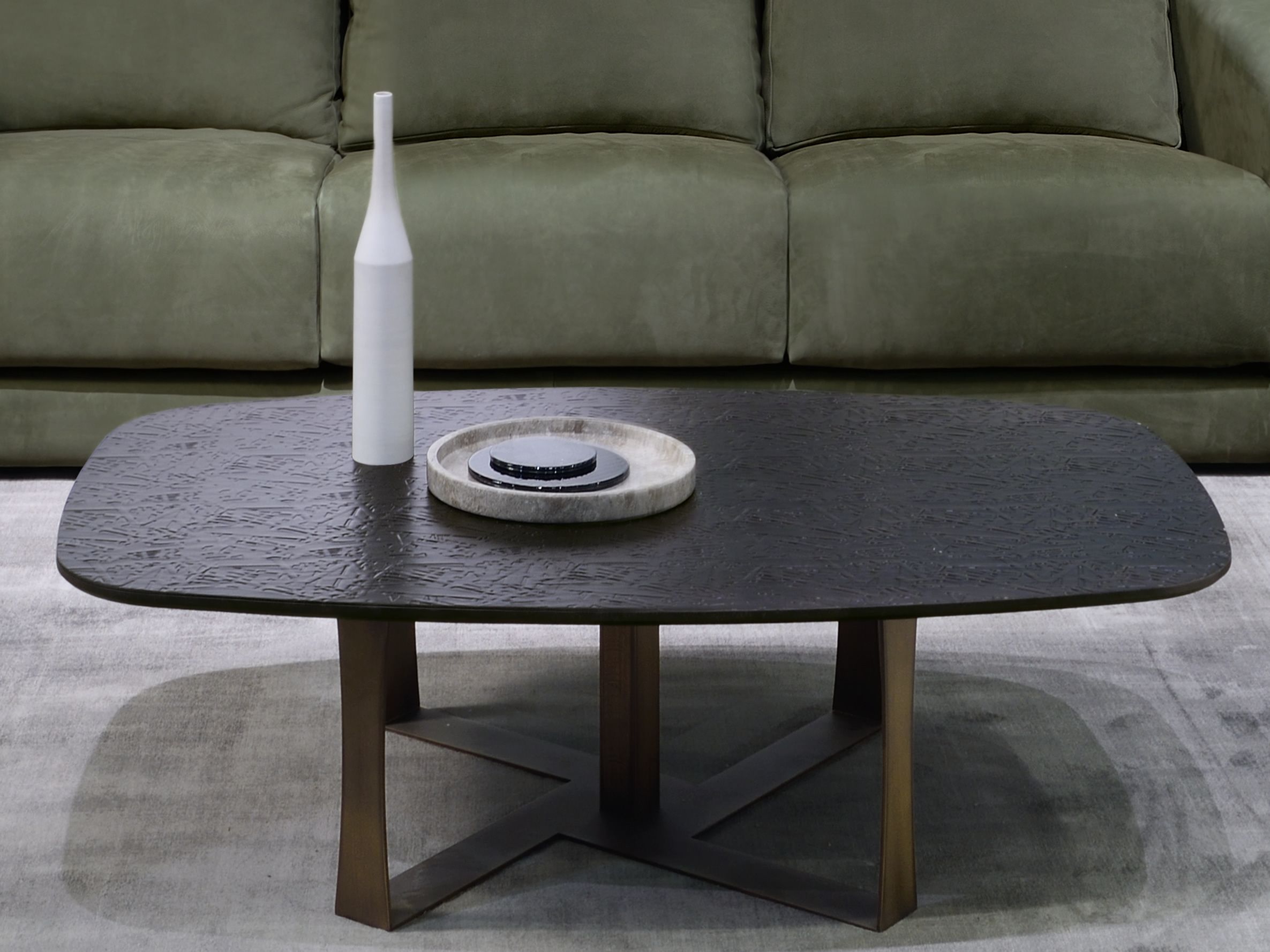 CUBE Wooden coffee table By Carpanelli