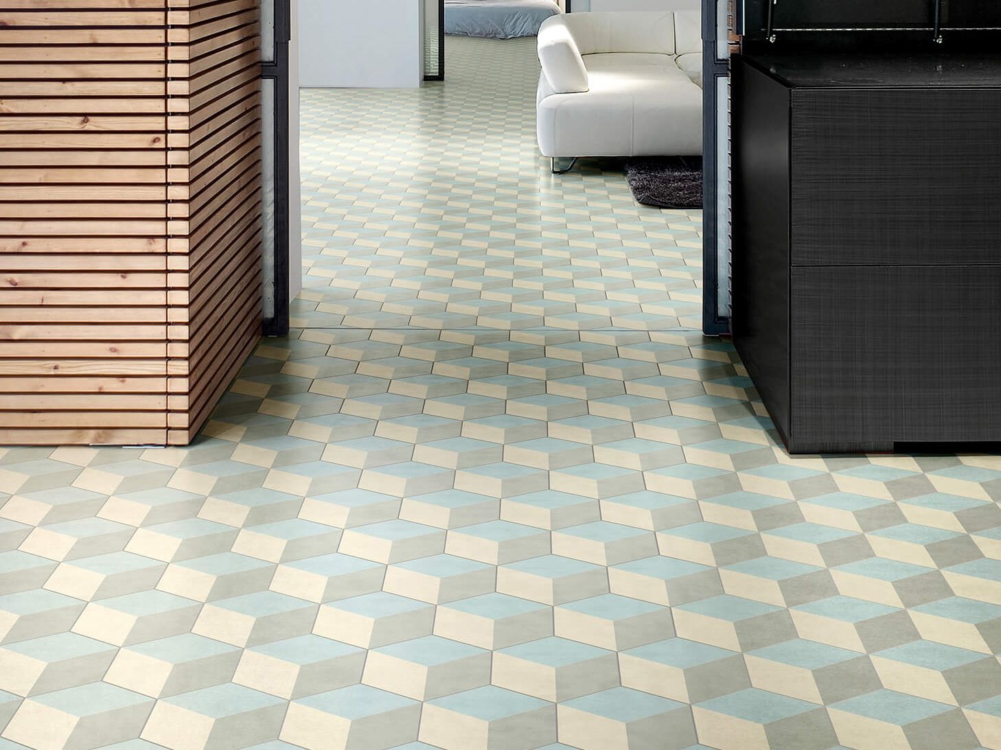 CUBIC ICEBERG pavimento By Bisazza design Carlo Dal Bianco