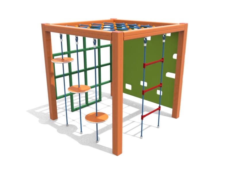 Polyethylene Climbing frame CUBO Climboing Collection By Stileurbano ...