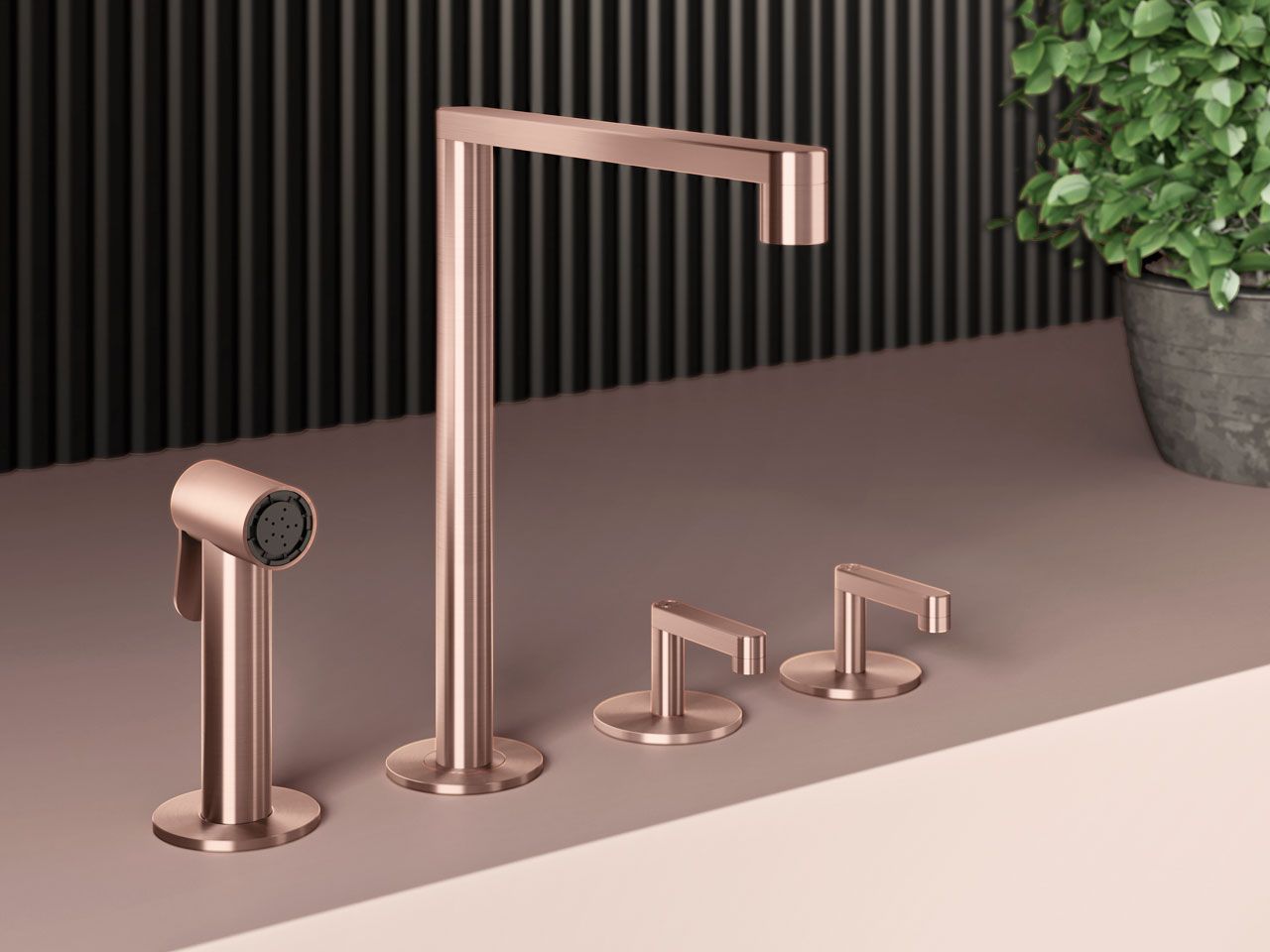KIRA - CUK1 | Kitchen mixer tap By Radomonte design Stefano Macchion