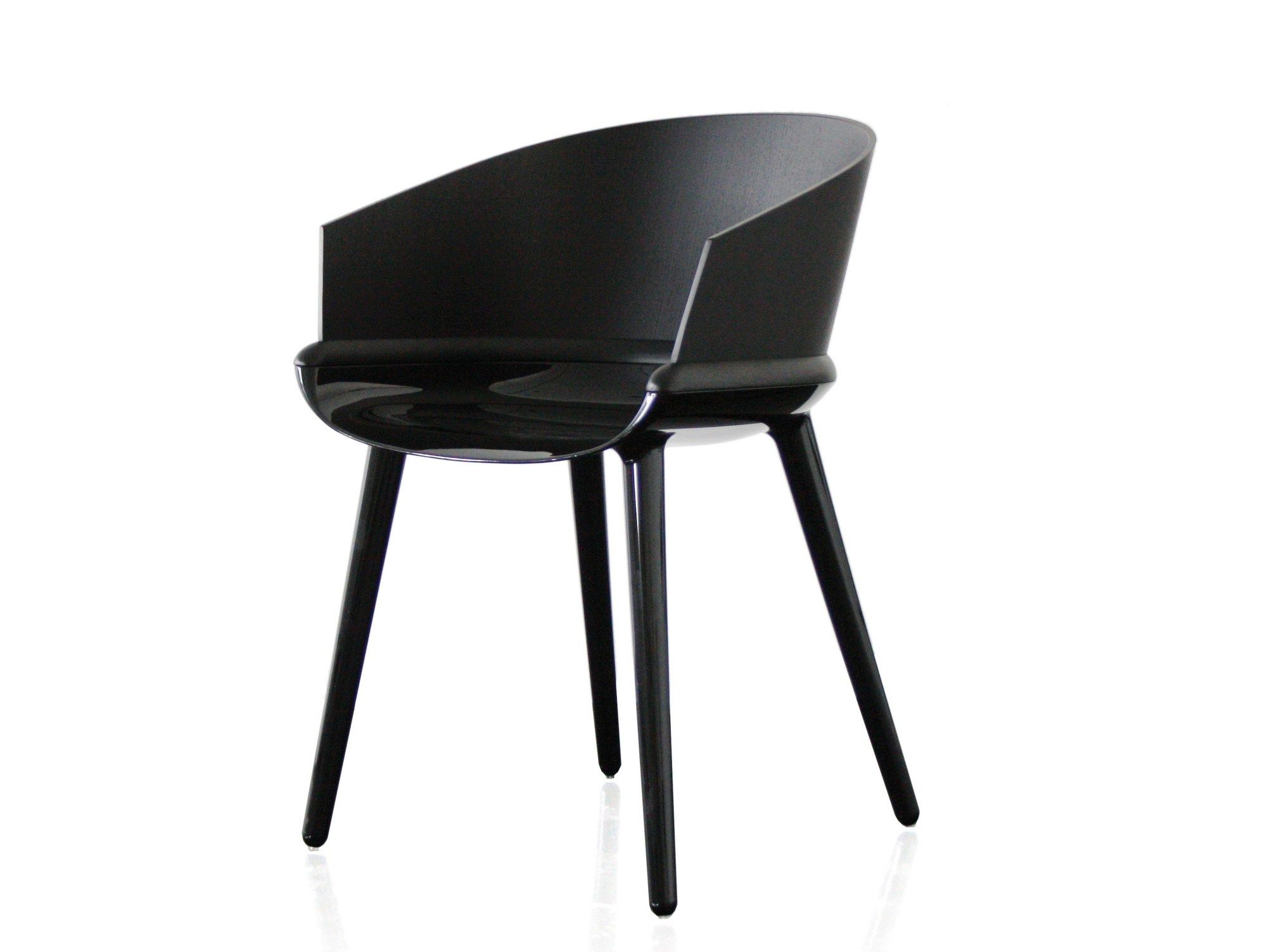 Multi-layer wood chair with armrests CYBORG PLY Cyborg Collection By ...