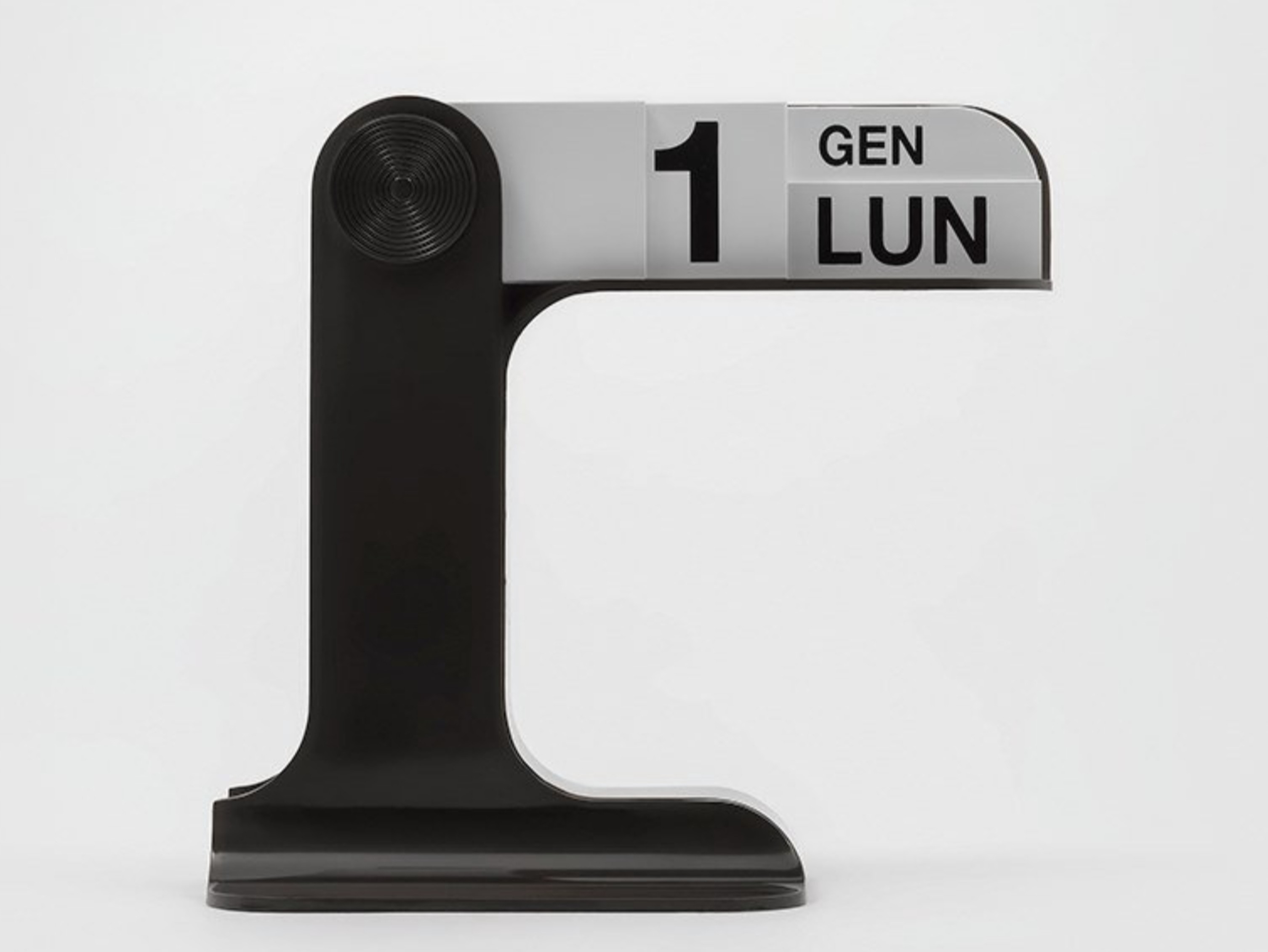 DANESE MILANO - TIMOR BLACK ENG calendar By In Stock design Enzo Mari