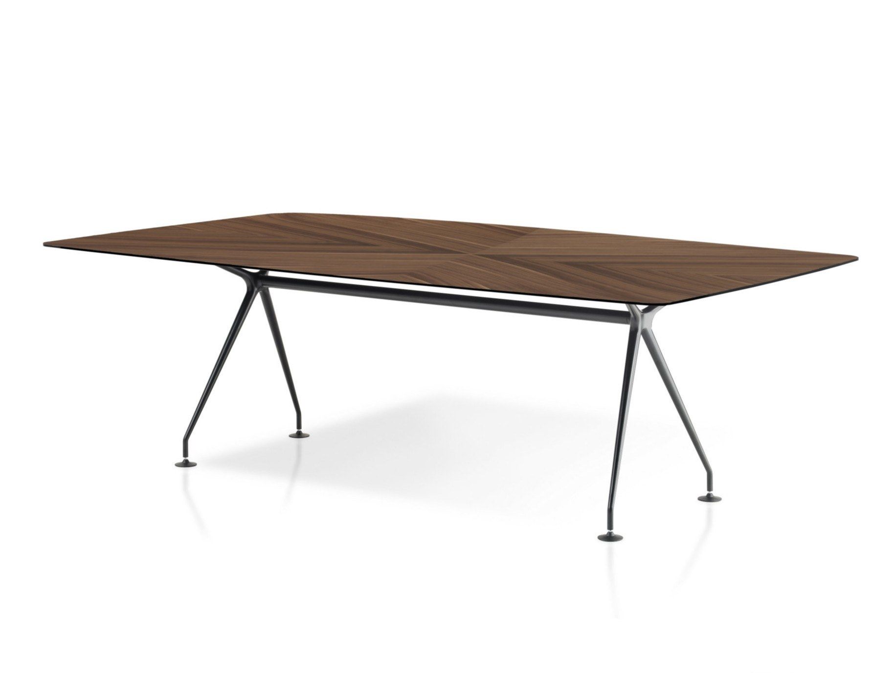 DAPPER Rectangular walnut table By SITIA