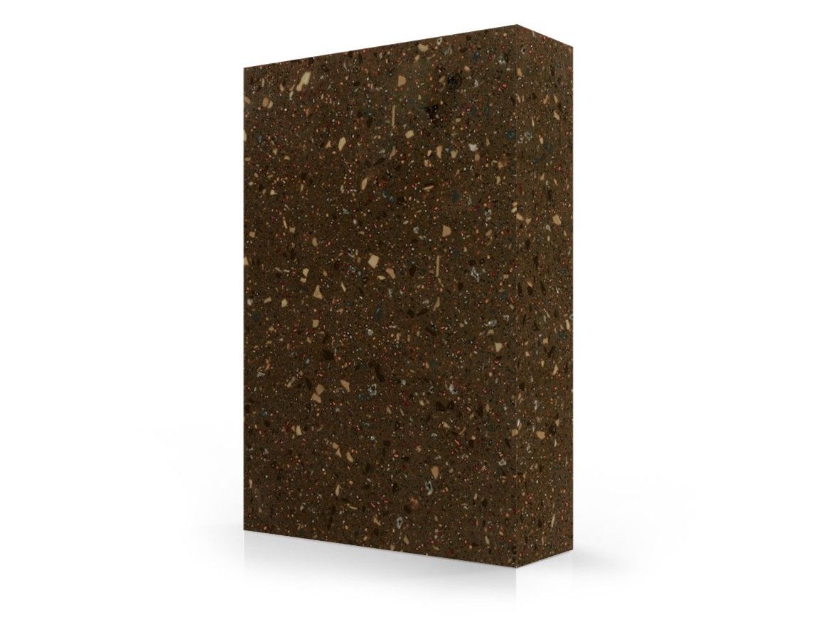 Solid Surface material DARK ROAST 7735 Avonite® Chip-Filled Patterns Collection By Avonite®