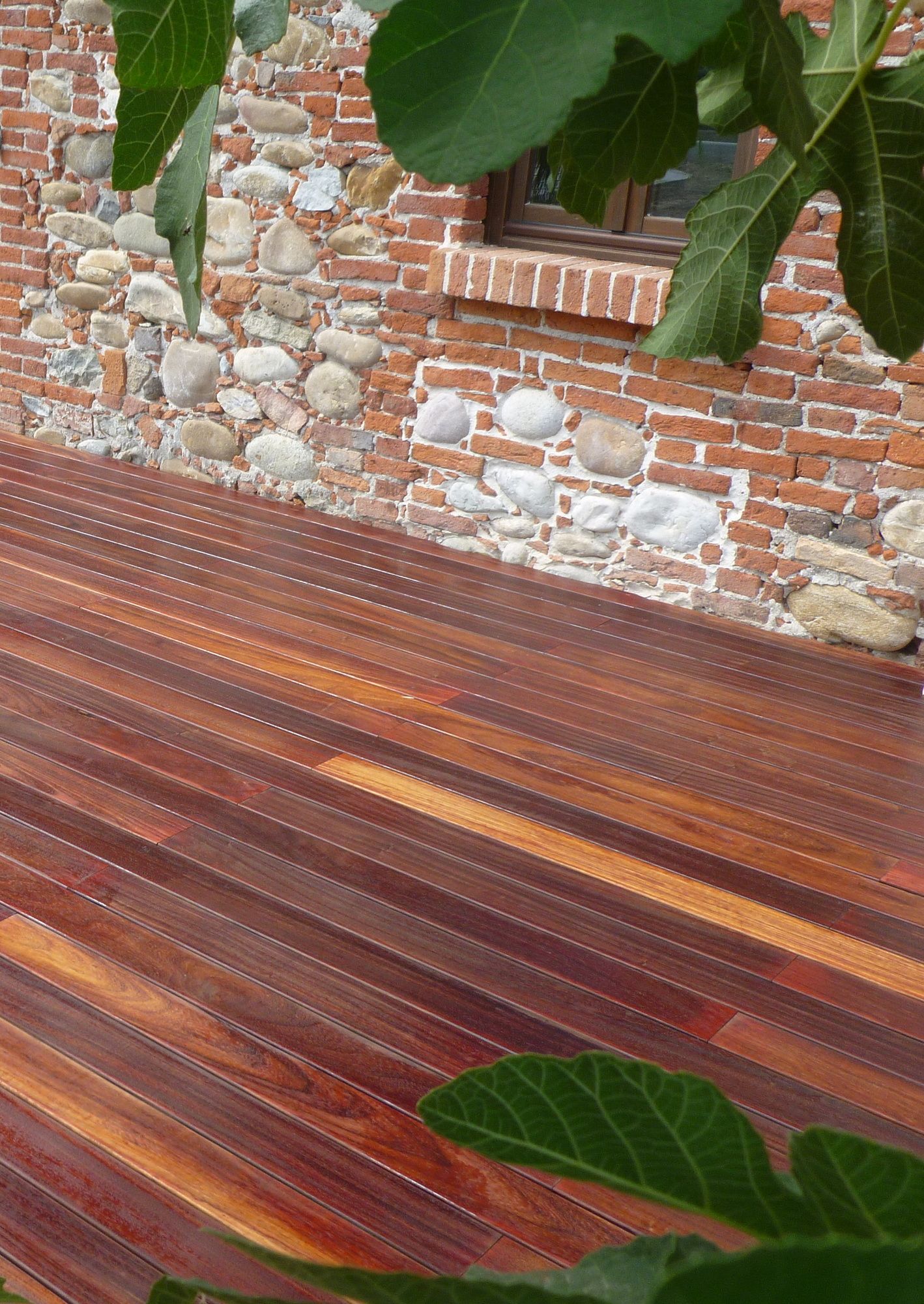 Padouk decking DECKING PADOUK Decking Collection By Bruno Parquet