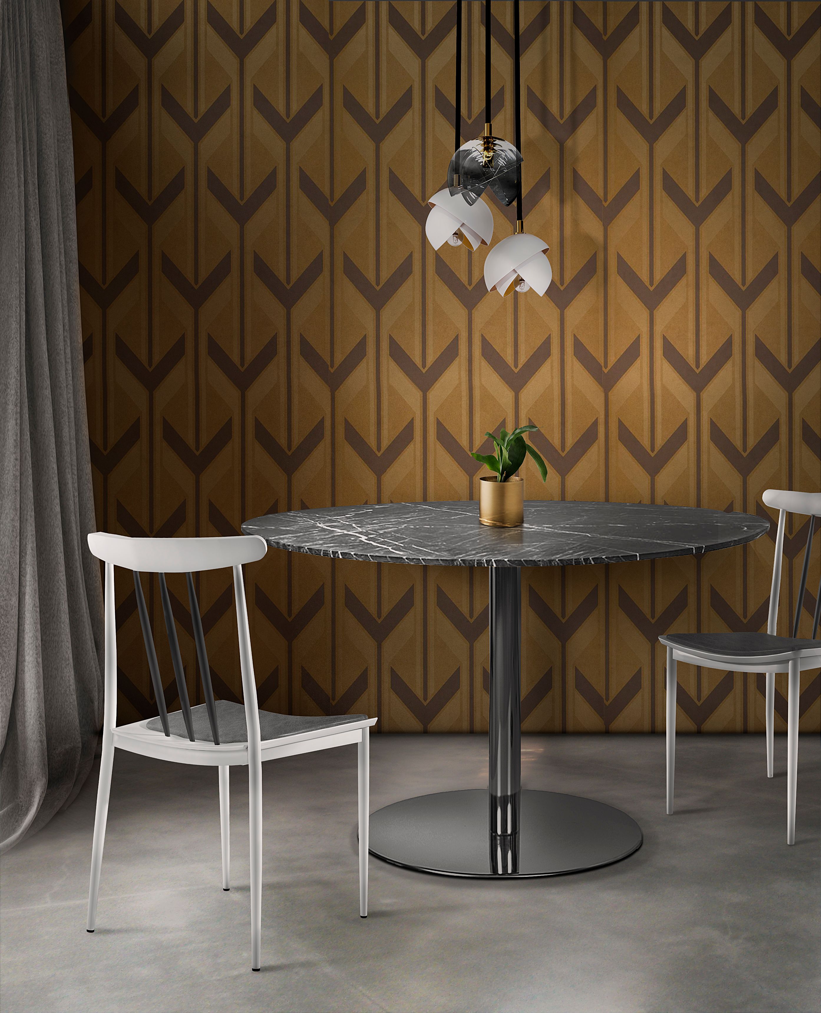 DETROIT | Marble table Detroit Collection By Emotional Projects