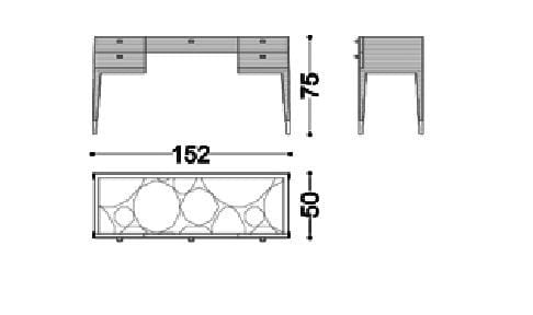 DIMITRI | Dressing table Dimitri Collection By OPERA CONTEMPORARY ...