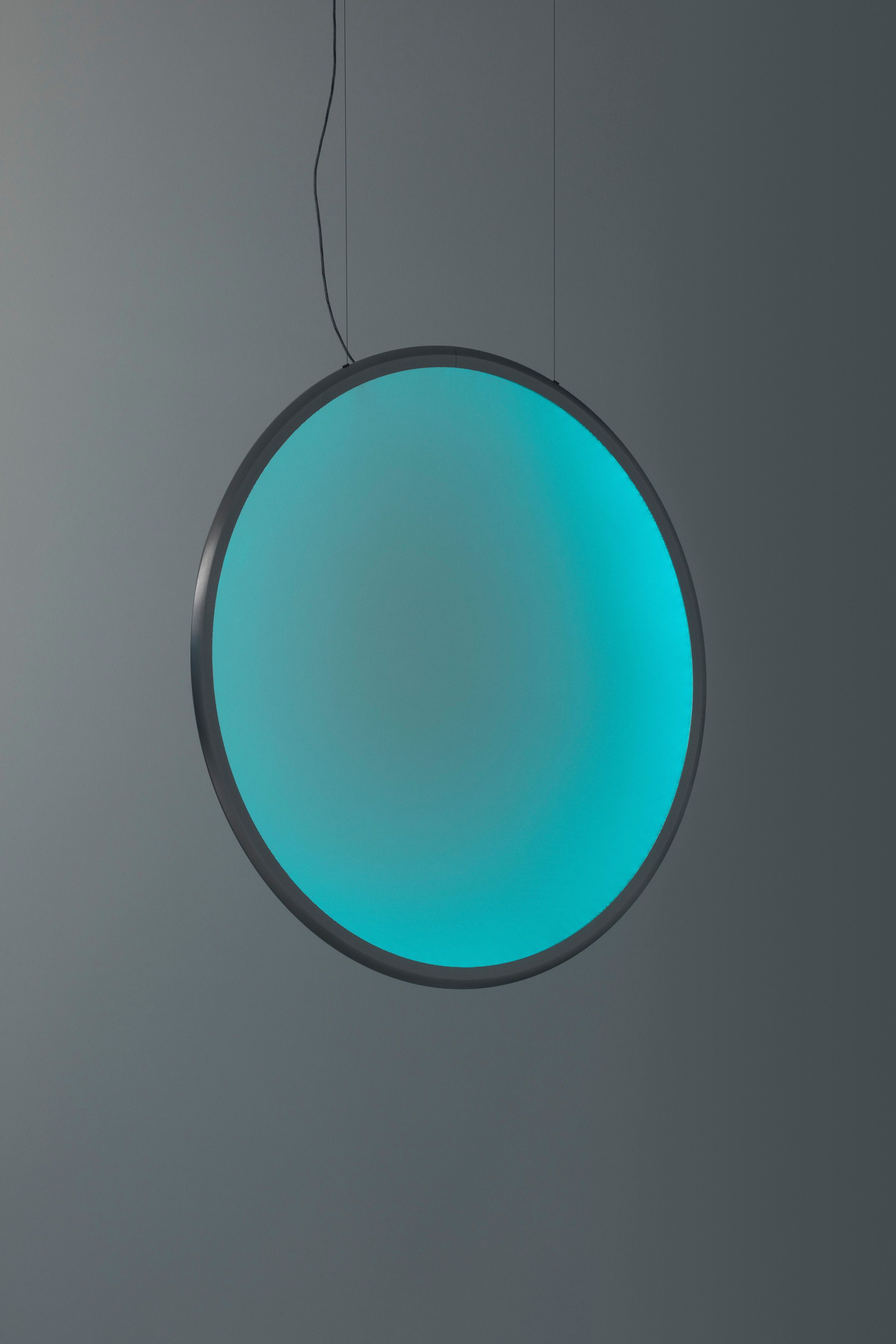 DISCOVERY VERTICAL LED RGB aluminium pendant lamp By Artemide | design ...