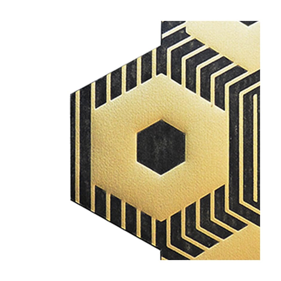 Motif paper wall sticker DOMINO N°9 DOMINO Collection By BEAUREGARD ...