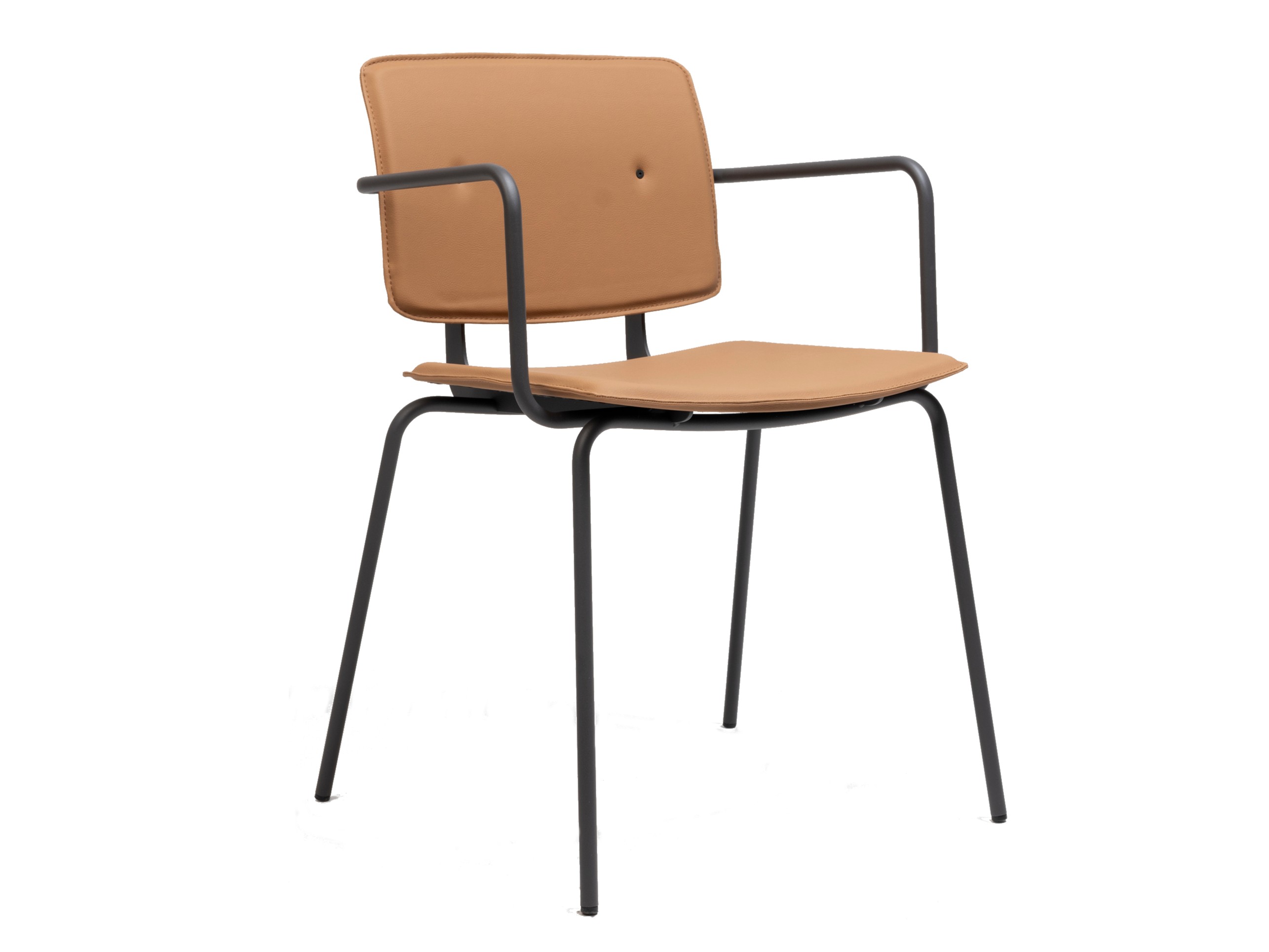 DON | Leather chair Don Collection By ONDARRETA design Nadia Arratibel
