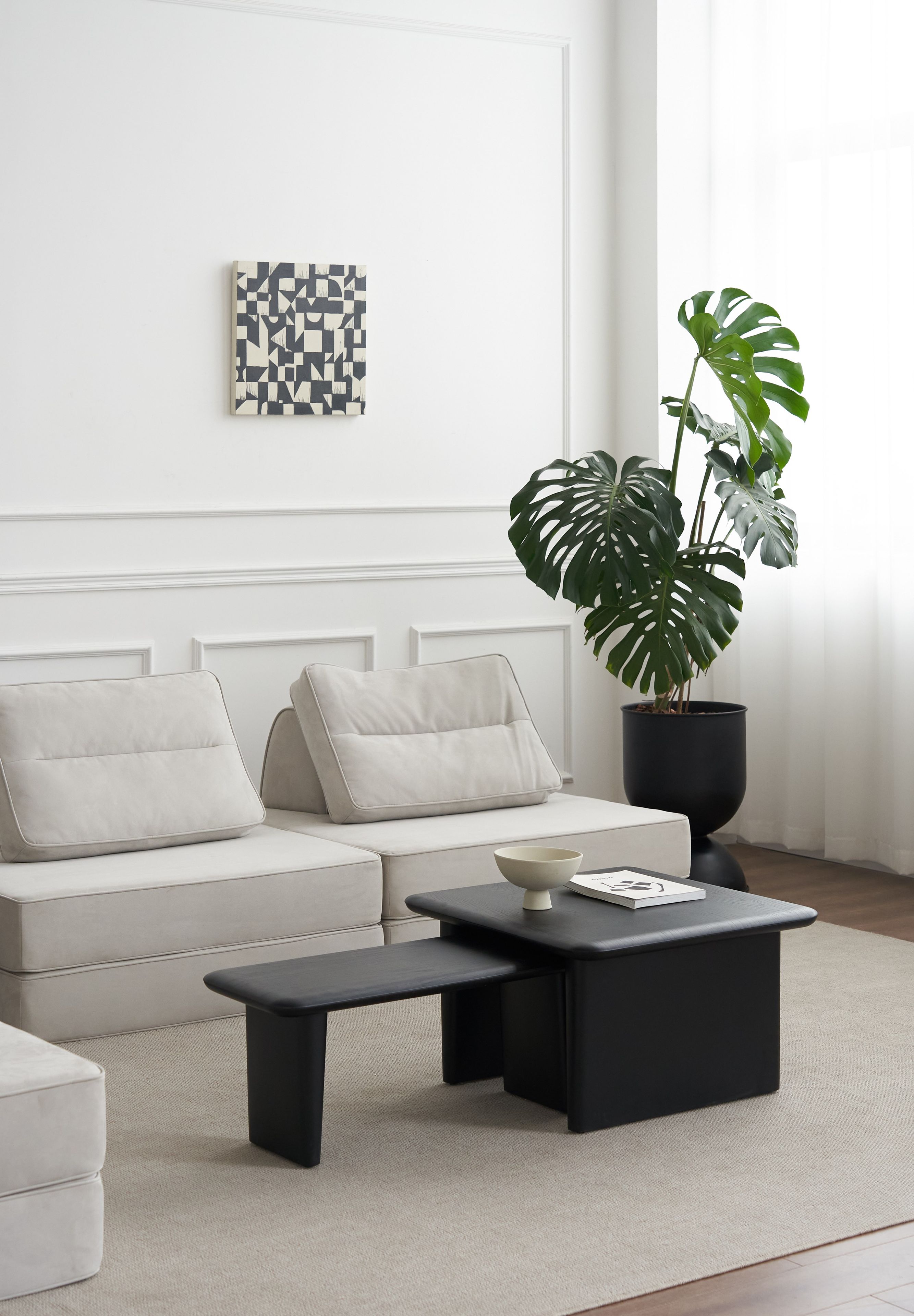 DORAYAKI | Rectangular coffee table Coffee table By grado design