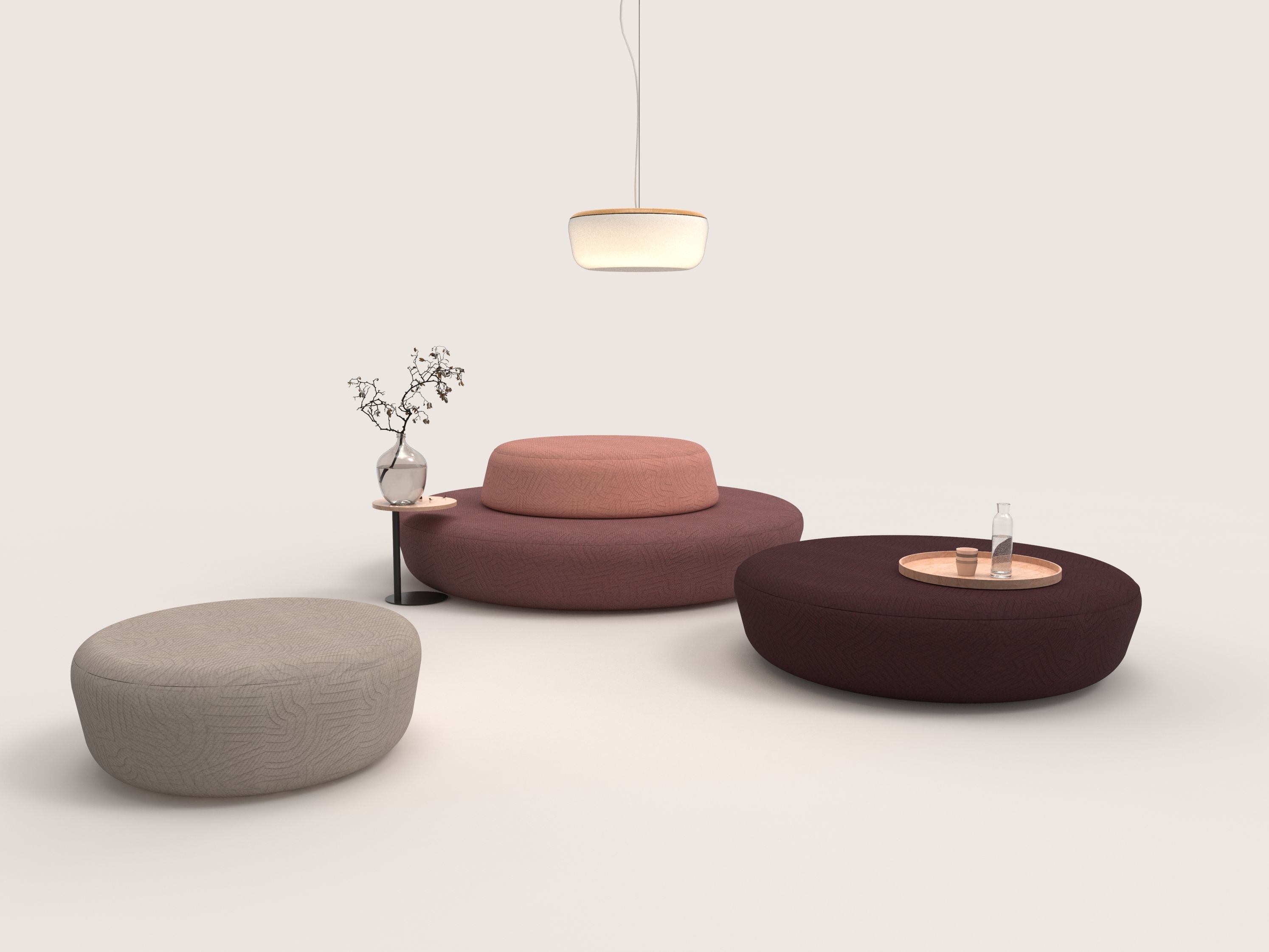 DOTS SOFT SOFA Modular fabric sofa By Addon Furniture | design Koen Vorst