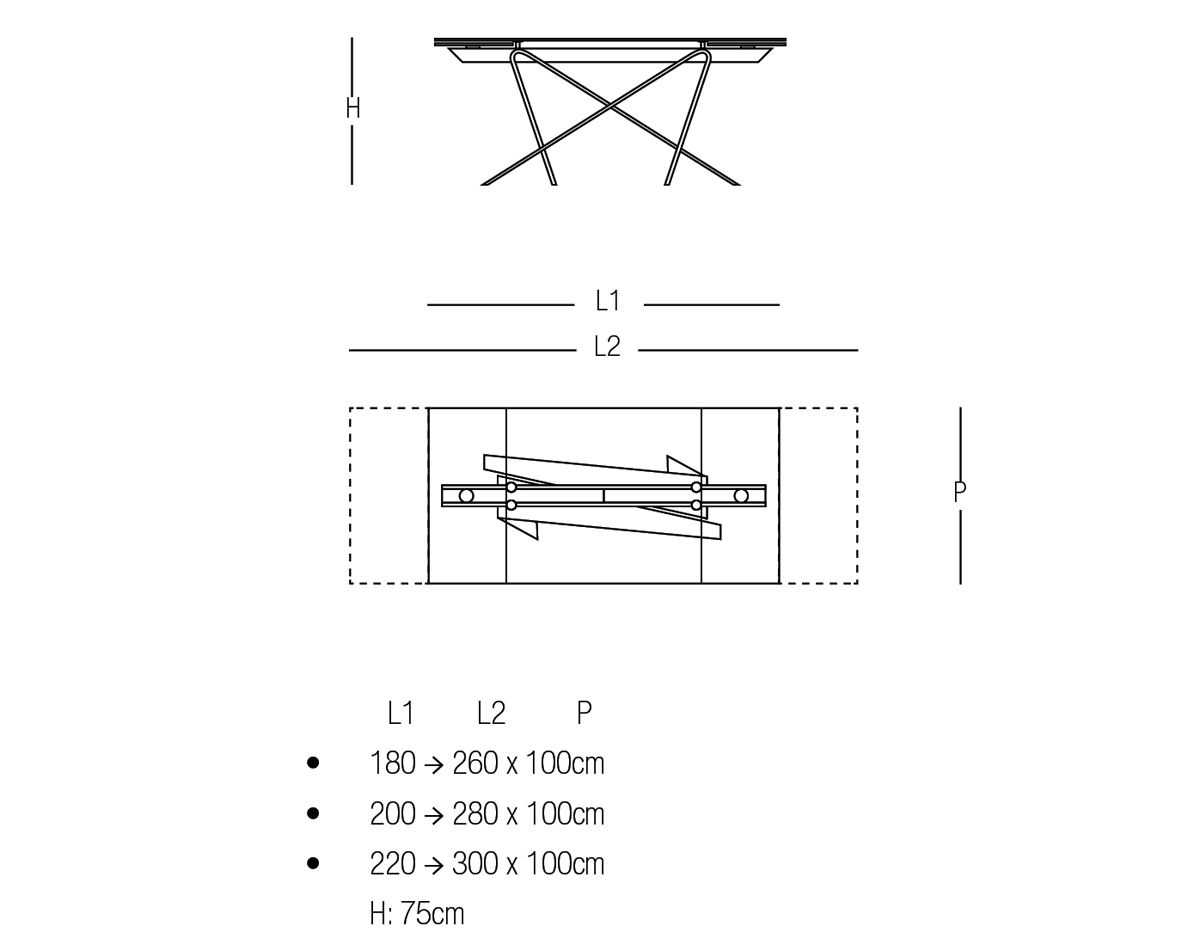 DOUBLE | Table en céramique By NAOS design Andrea Lucatello