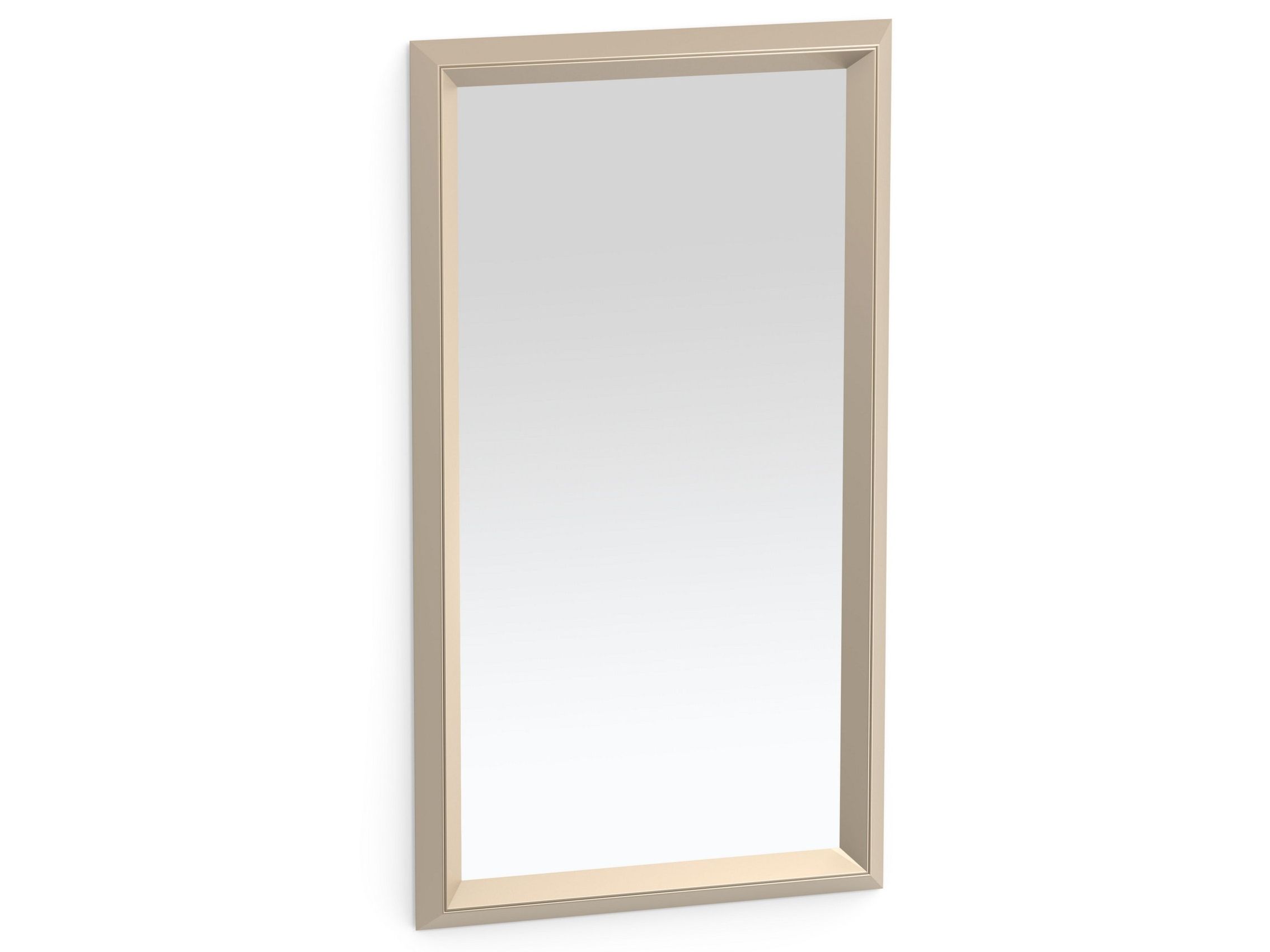 Framed rectangular metal mirror DOUBLE | Rectangular mirror By ALBEDO