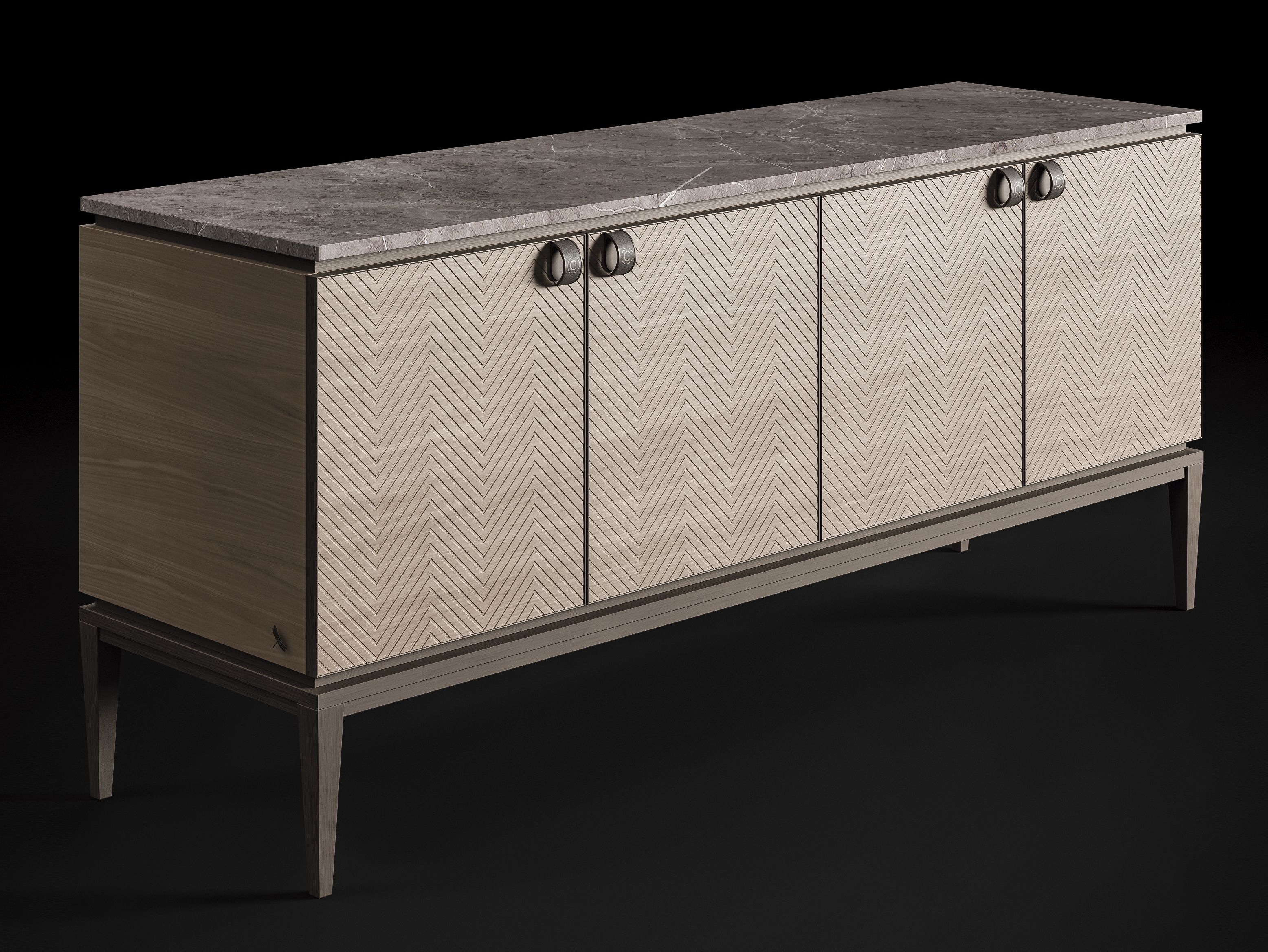 DRAGONFLY | Marble sideboard Dragonfly Collection By CPRN HOMOOD