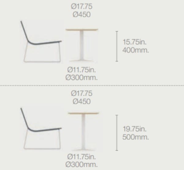 DUAL OCCASIONAL ME6432/34/47/49 Coffee table By Andreu World | design ...