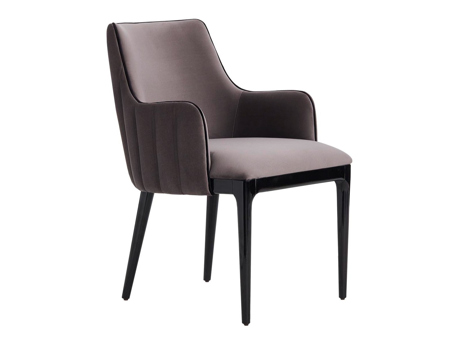 DUMAS Fabric chair with armrests By Casa Magna