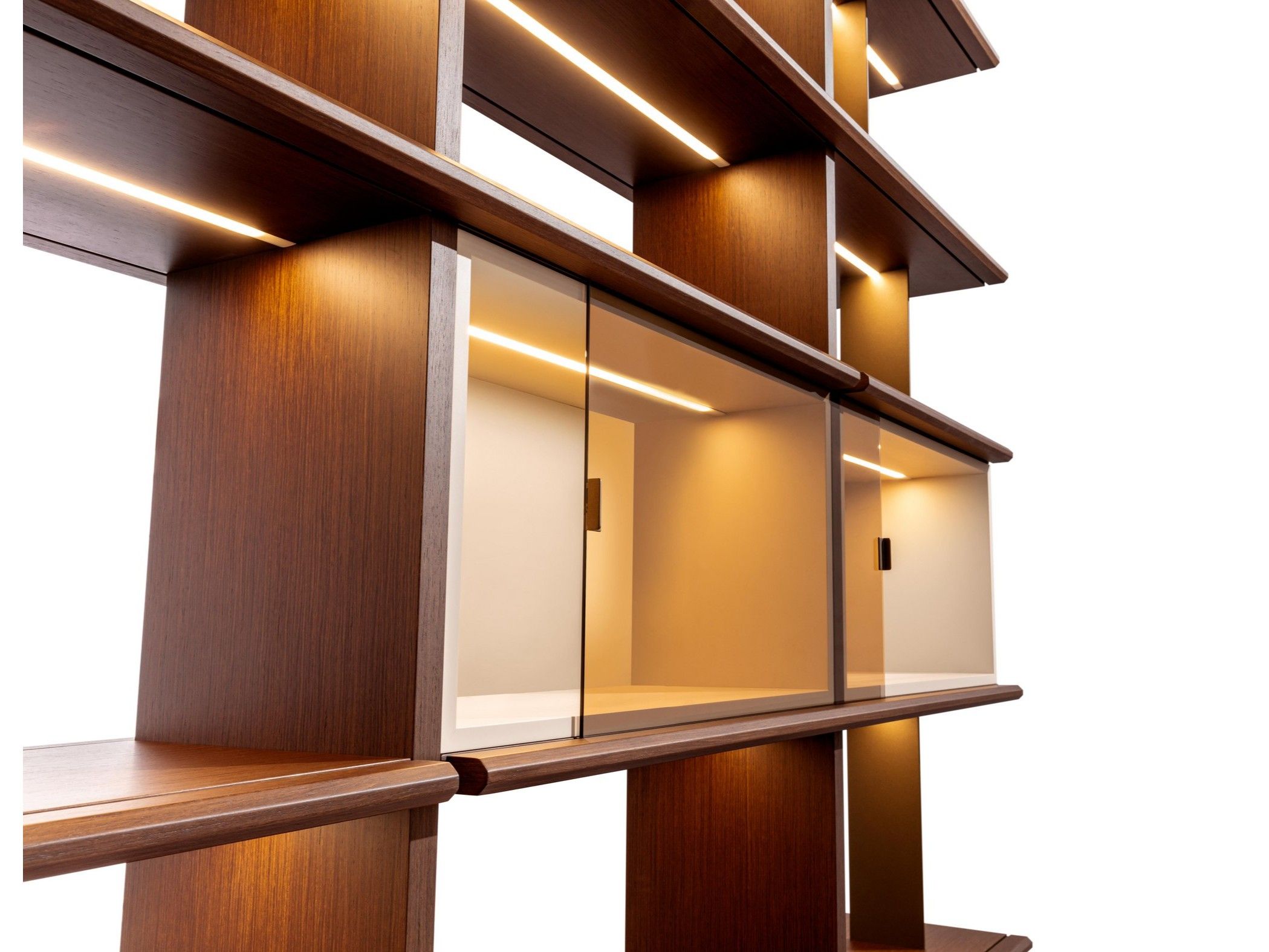 DUO XL - M | Floor-ceiling mounted bookcase Identity Collection By ...
