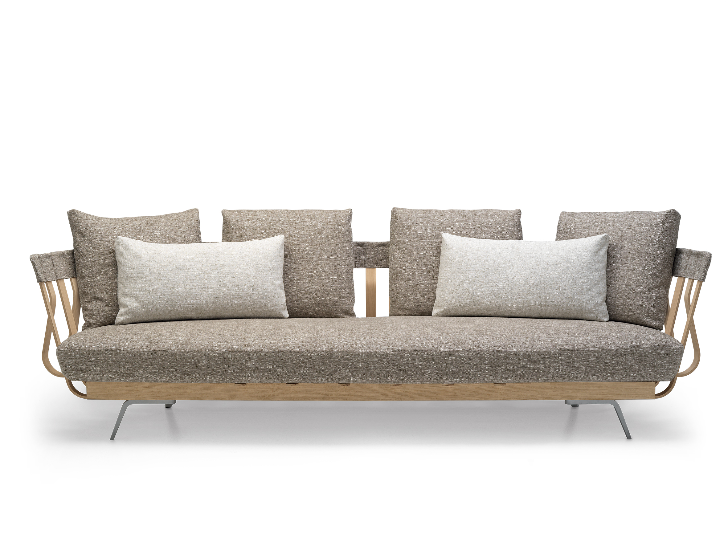 E LA NAVE VA SOFA - 02B 3 seater fabric sofa By Alias | design Atelier Oï