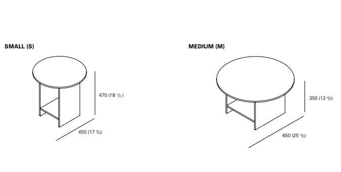HEIJI Coffee table By e15